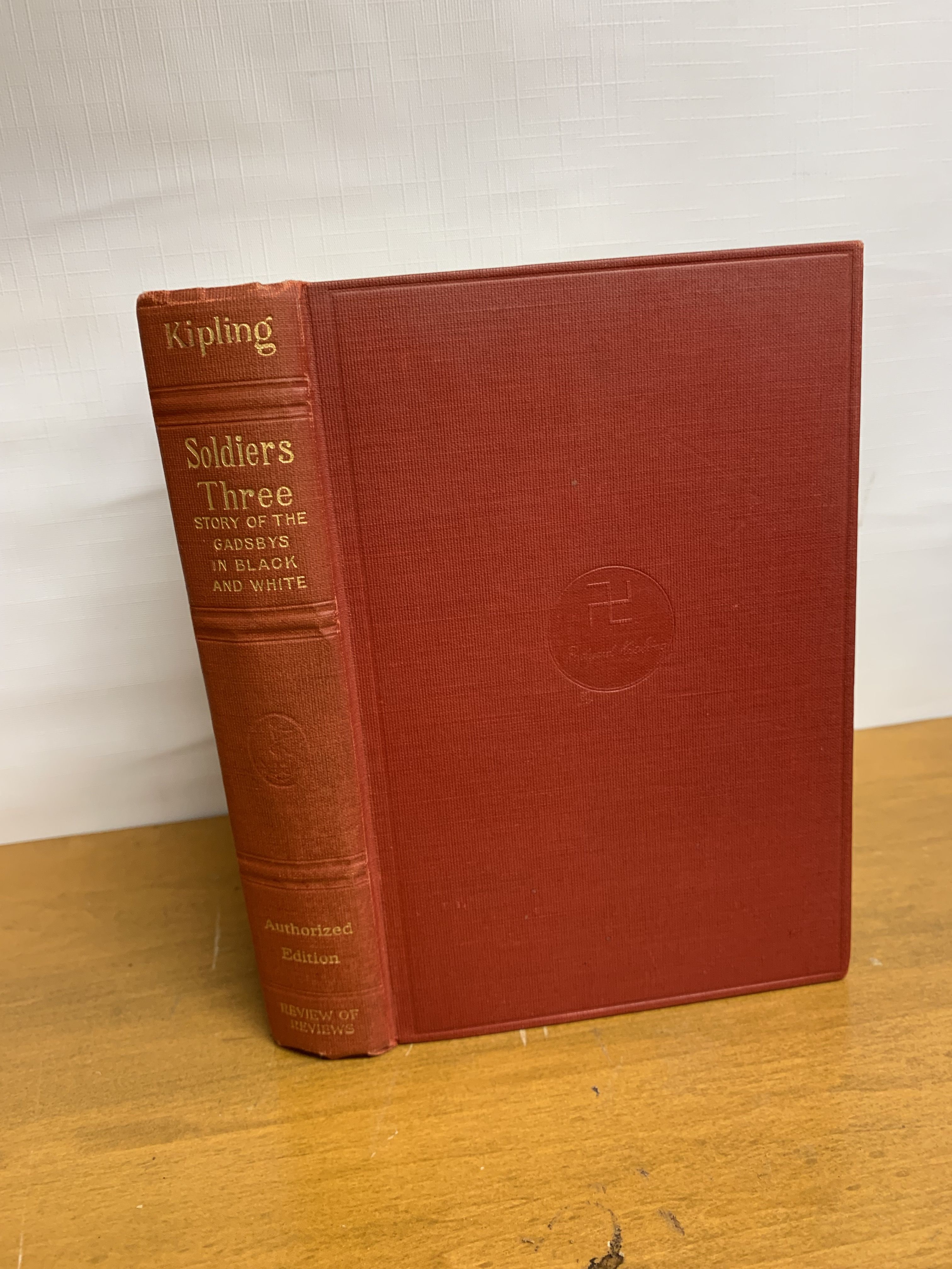 Rudyard Kipling Soldiers Three Top Sellers | emergencydentistry.com