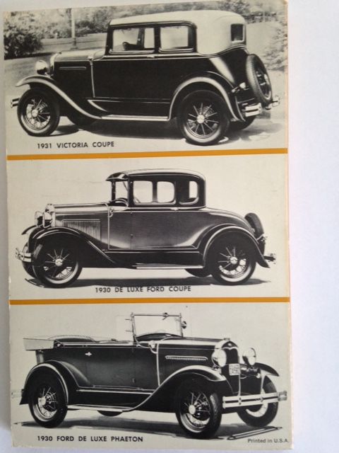 Model A Ford Restoration Handbook by Hopper, Gordon E, | 1966 | Clymer ...