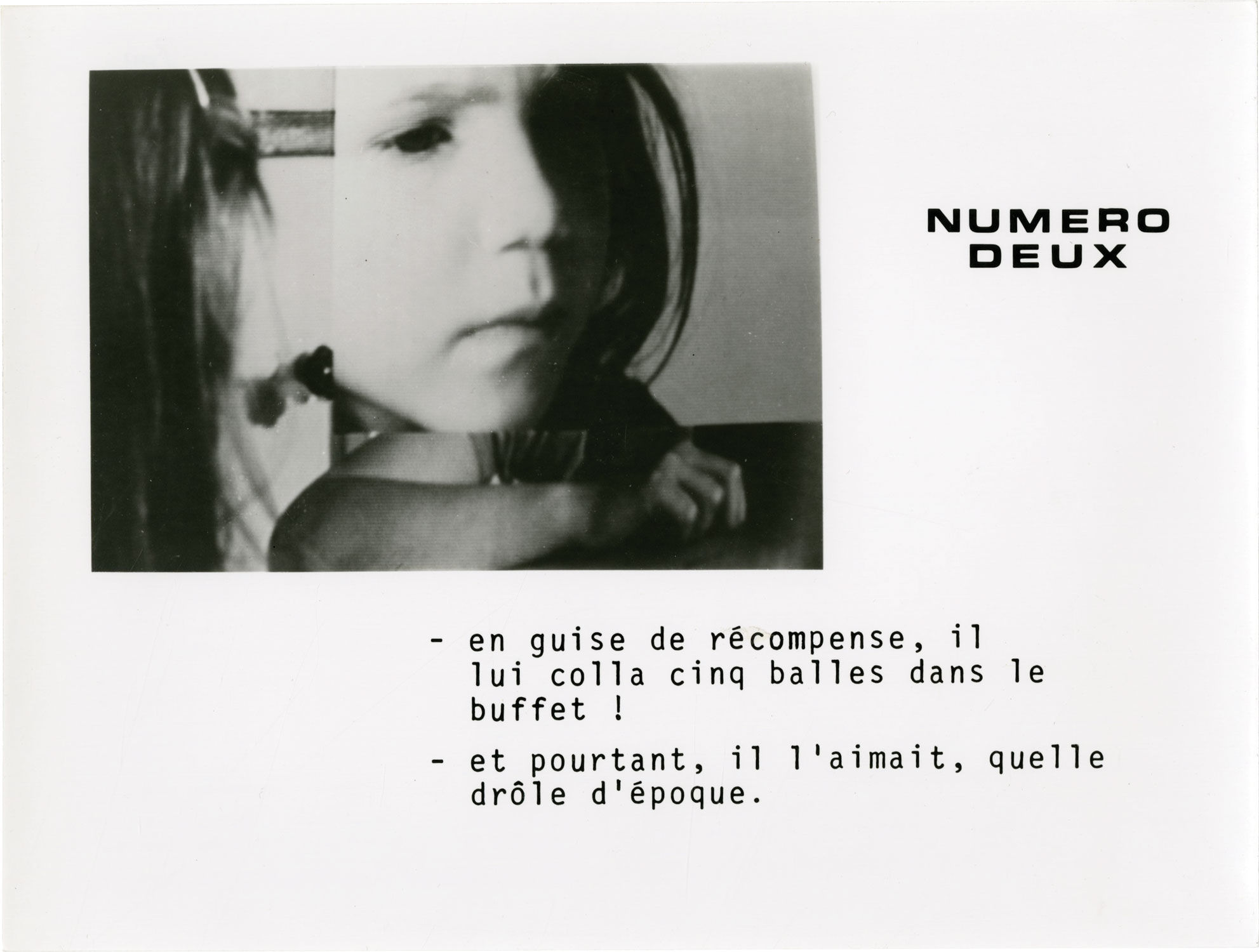 Numero deux [Number Two] (Collection of 10 original photographs from ...