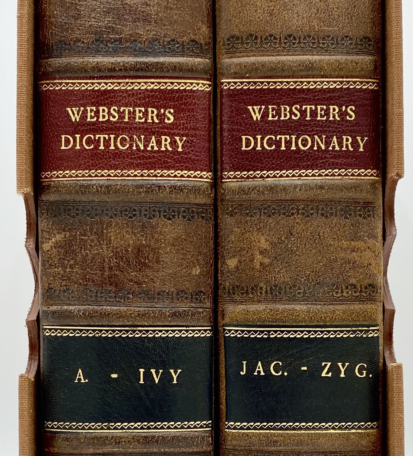 AN AMERICAN DICTIONARY OF THE ENGLISH LANGUAGE by Webster, Noah ...