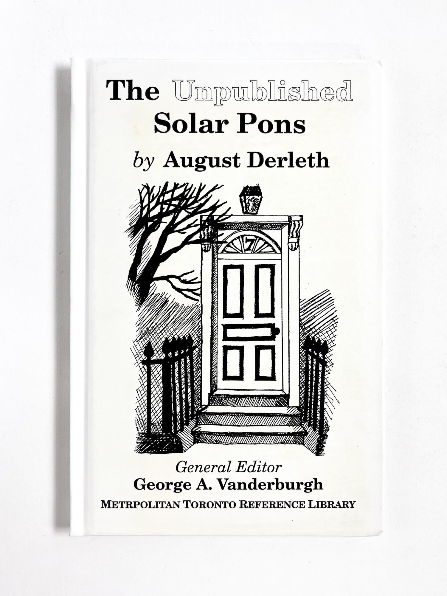 THE UNPUBLISHED SOLAR PONS by Derleth, August | Hardcover | 1994 ...