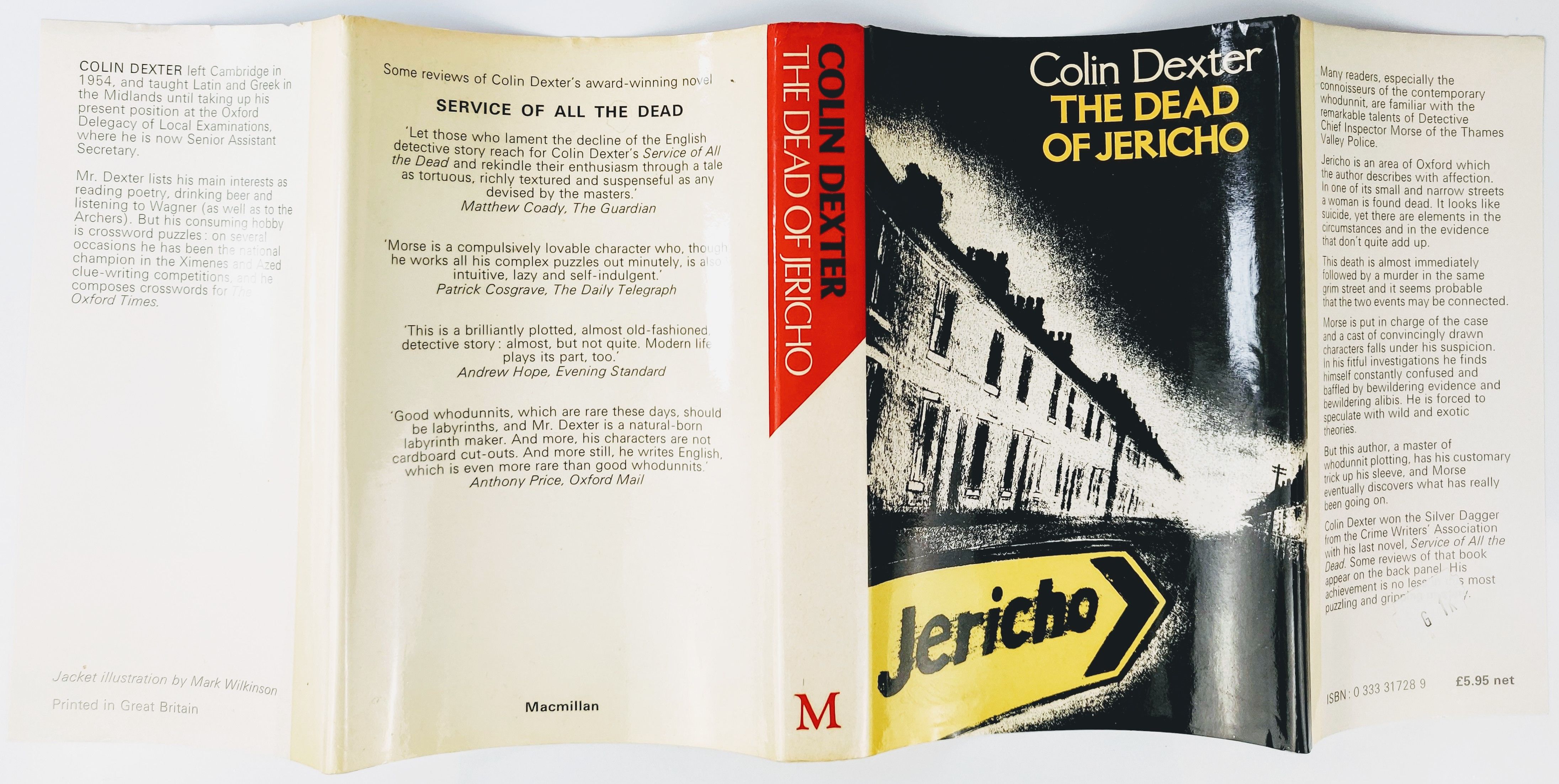The Dead of Jericho by Colin Dexter | | 1981 | Macmillan | Biblio