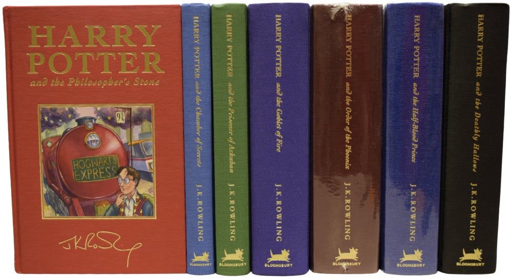 Harry Potter Series, Complete Deluxe Set, with supplementary works ...