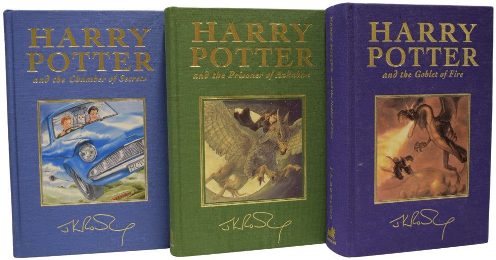 Harry Potter Series, Complete Deluxe Set, with supplementary works ...