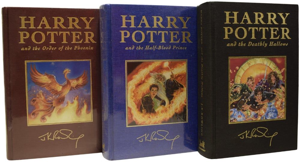 Harry Potter Series, Complete Deluxe Set, with supplementary works ...