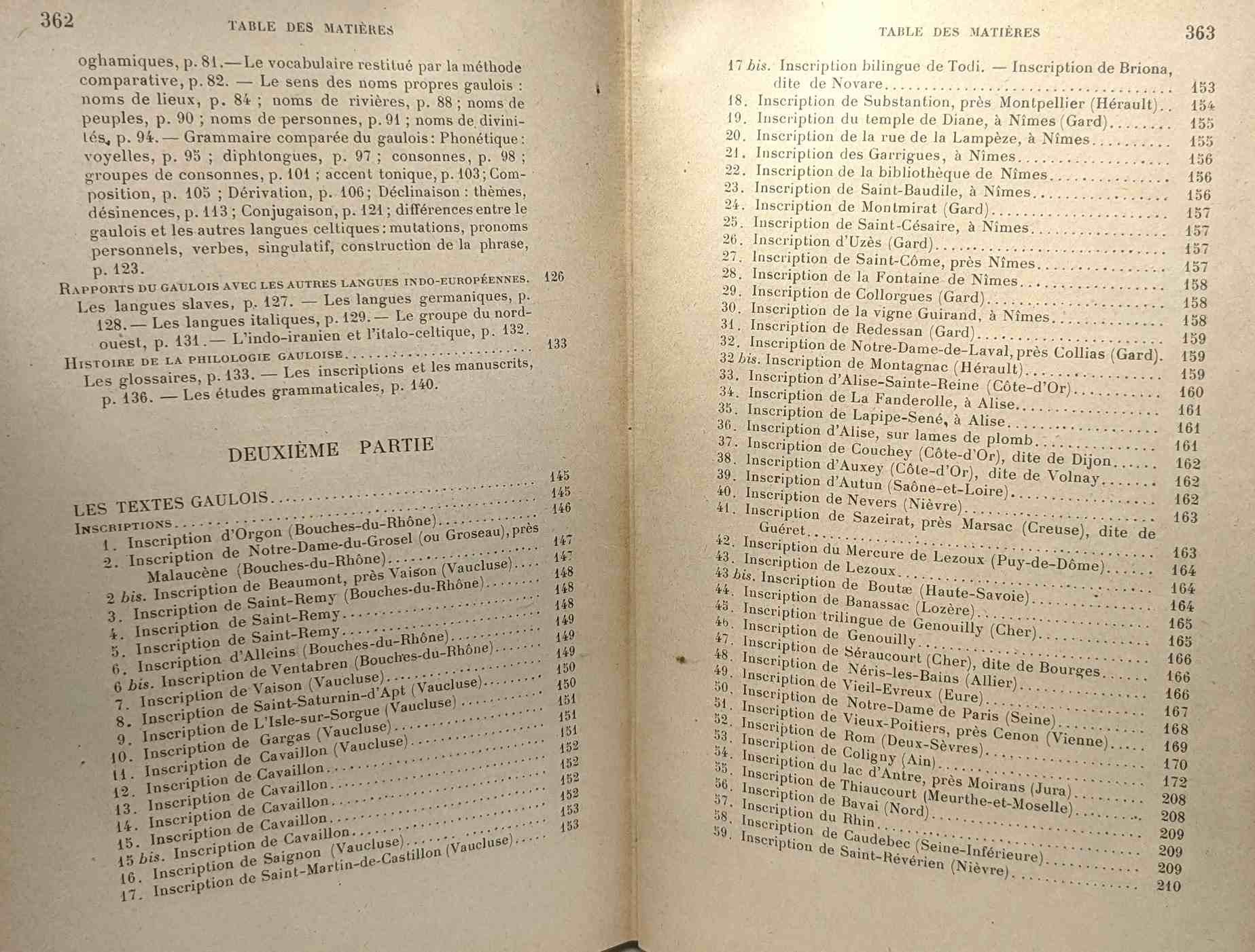 La langue gauloise - grammaire textes et glossaire / coll. pour l'étude ...