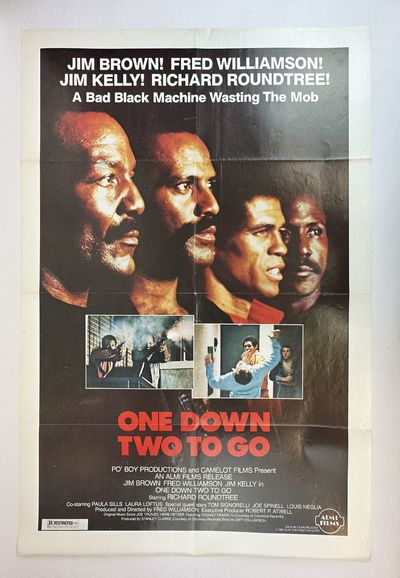 ORIGINAL ONE DOWN TWO TO GO MOVIE POSTER by | Search for rare books | ABAA