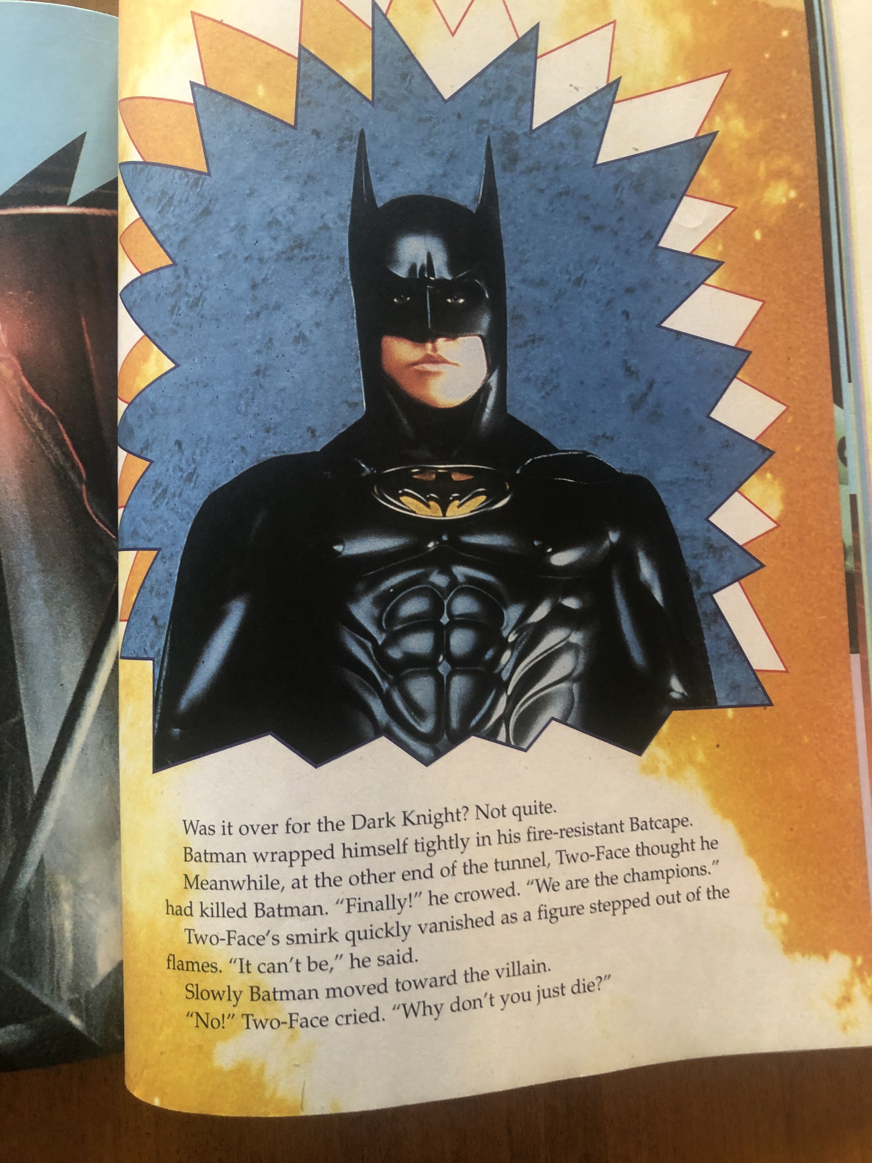 BATMAN FOREVER MOVIE STORYBOOK Special Edition by Golden Books | Card ...