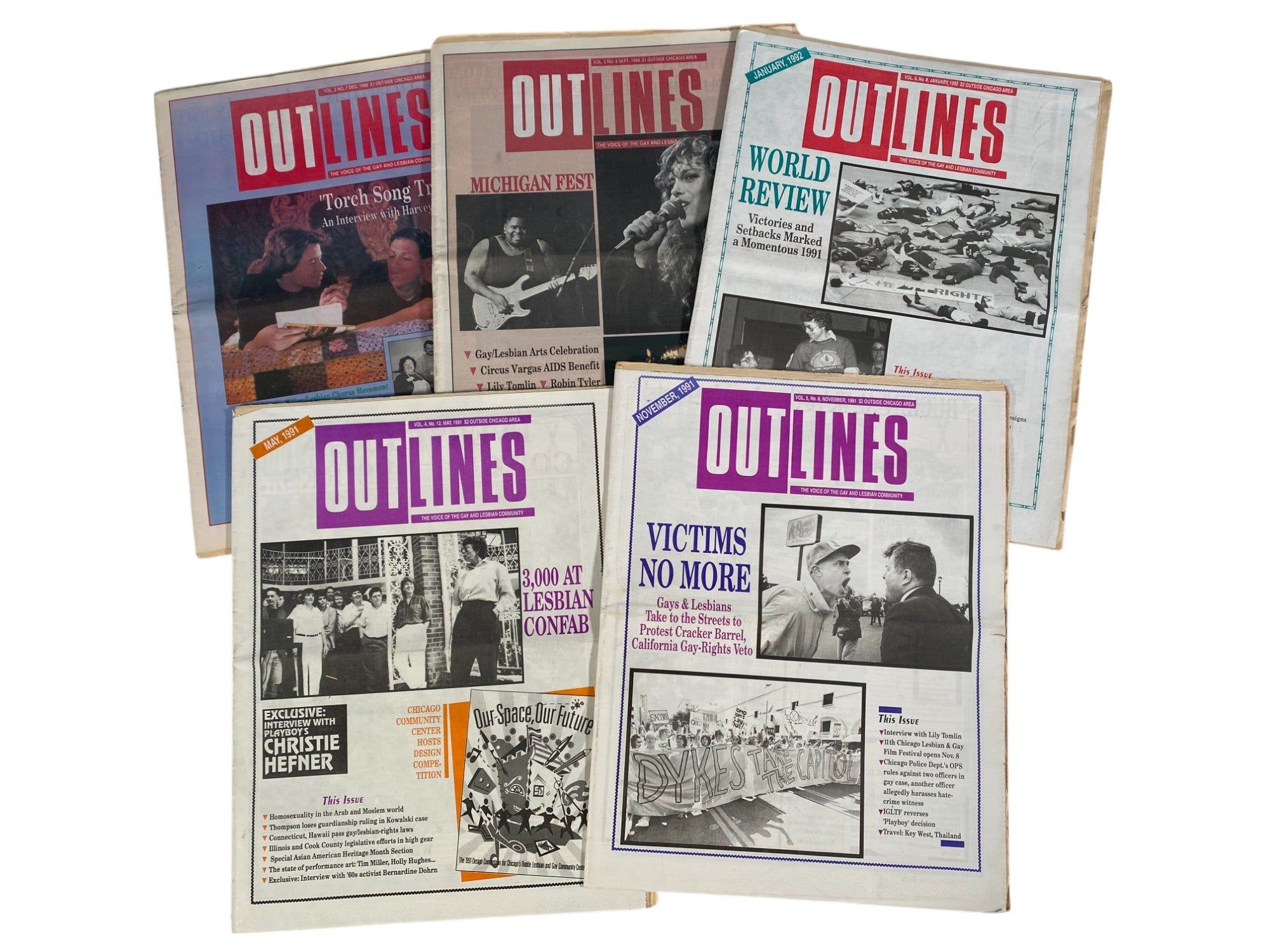Chicago LGBTQ Periodicals Showing Queer Arts, Legal Battles, Cracker ...