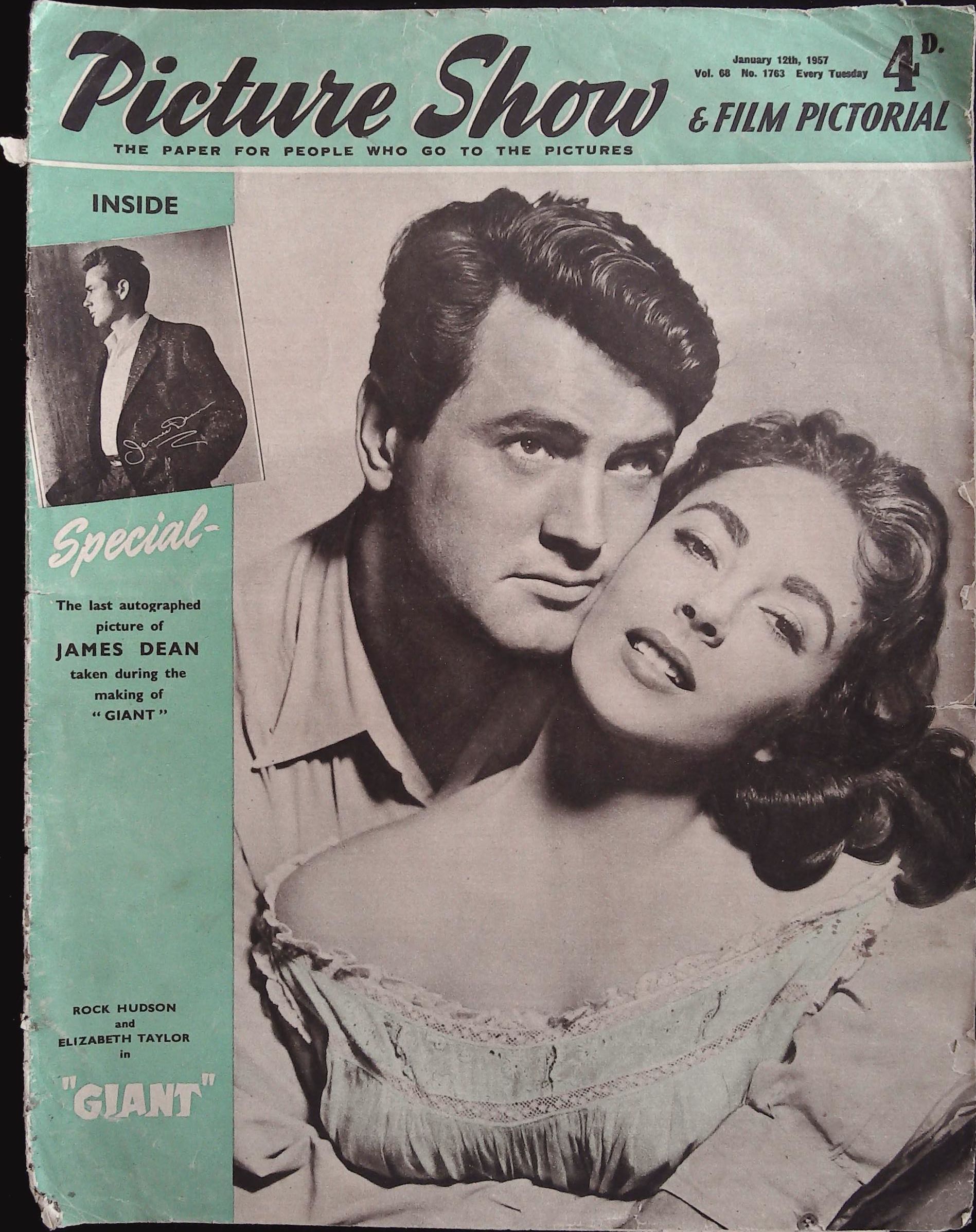 Elizabeth Taylor James Dean Giant
