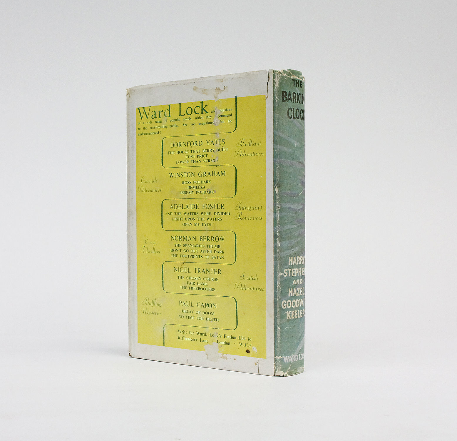 THE BARKING CLOCK by KEELER, Harry Stephen; KEELER, Hazel Goodwin ...