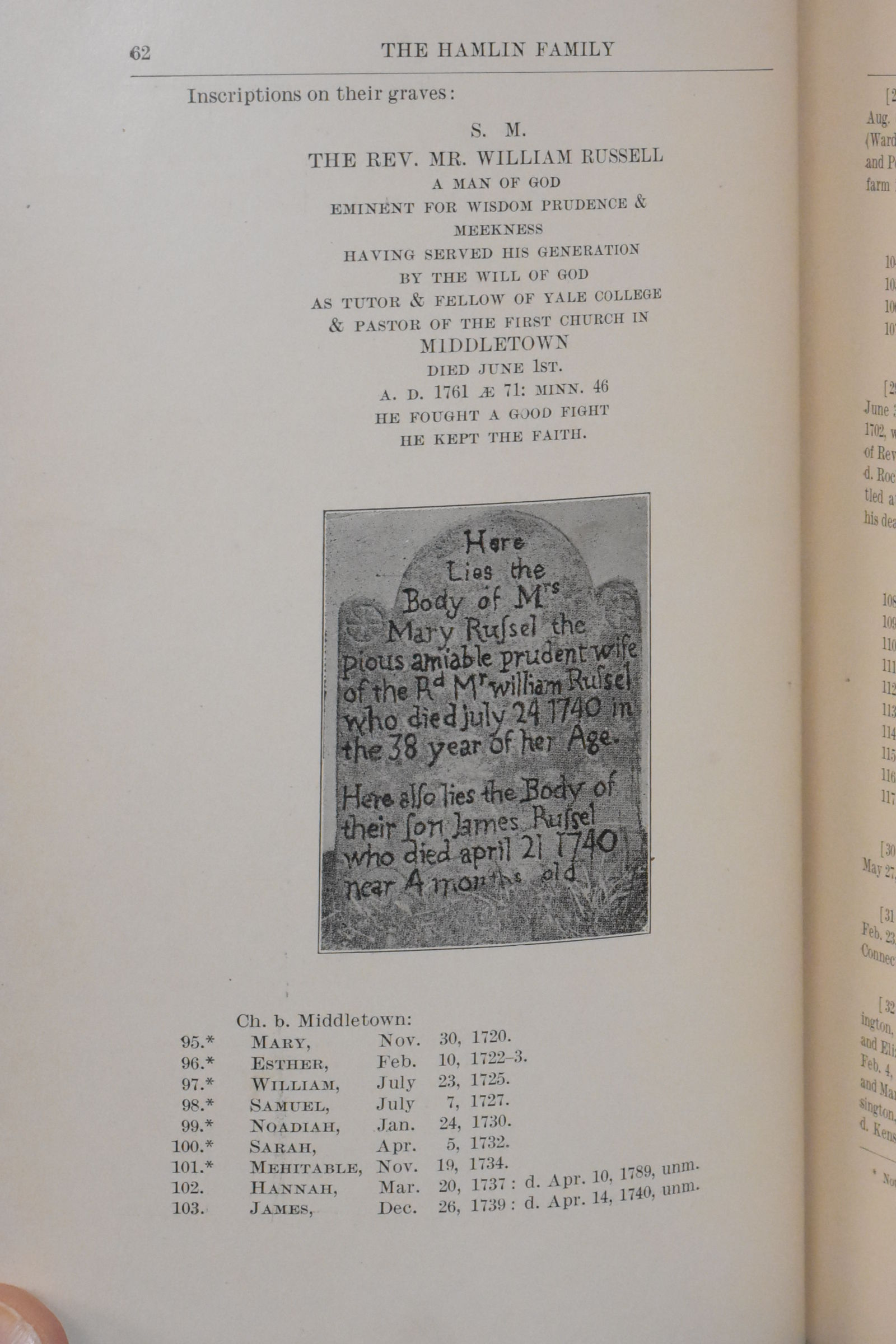 The Hamlin family; A Genealogy of Capt. Giles Hamlin of Middletown ...