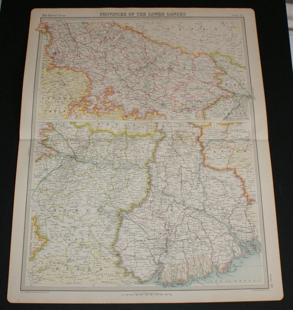 Mapa De La Llanura Del Ganges En India La Llegada Del Monzón A La