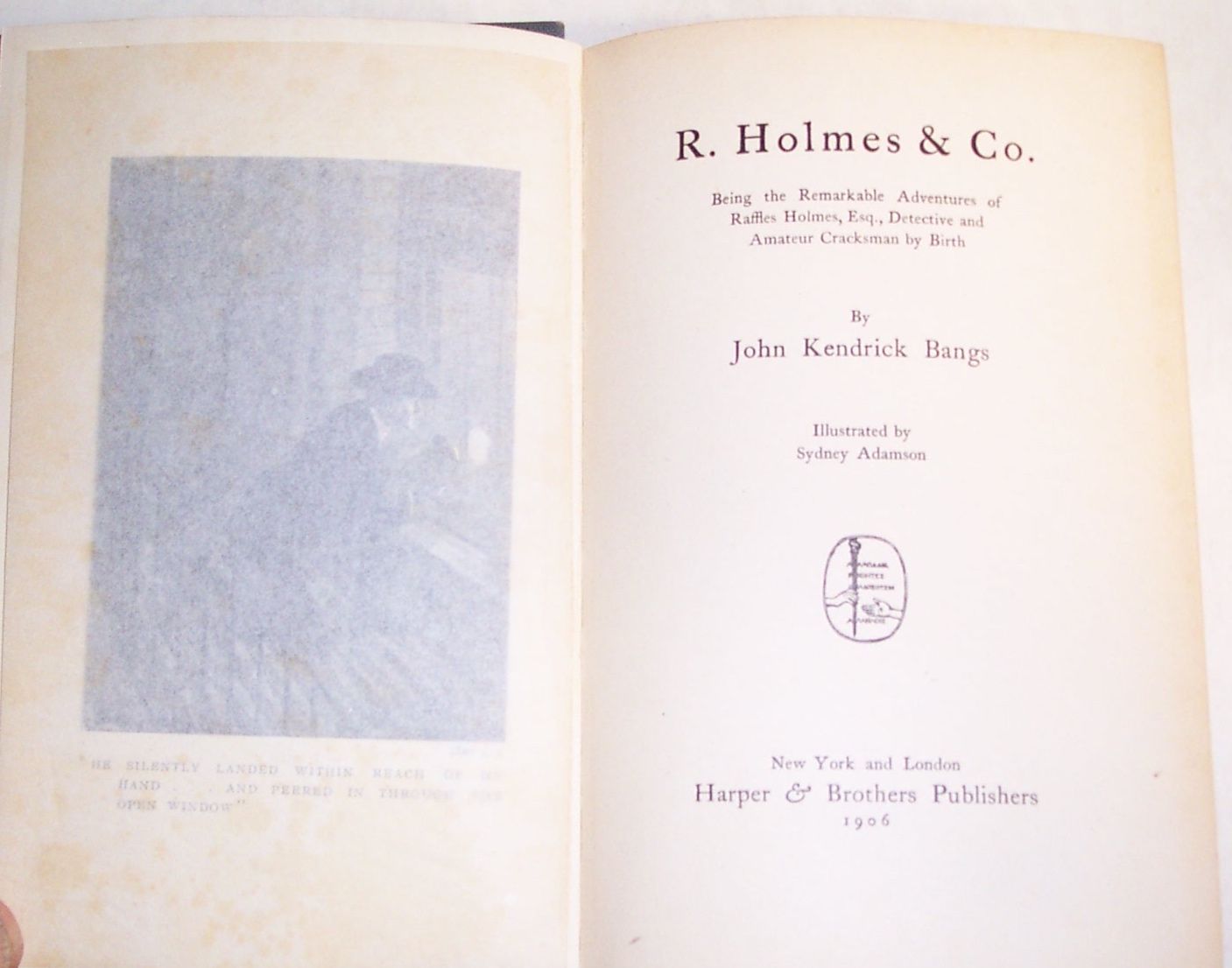 R. Holmes & Co. Being the Remarkable Adventures of Raffles Holmes, Esq ...