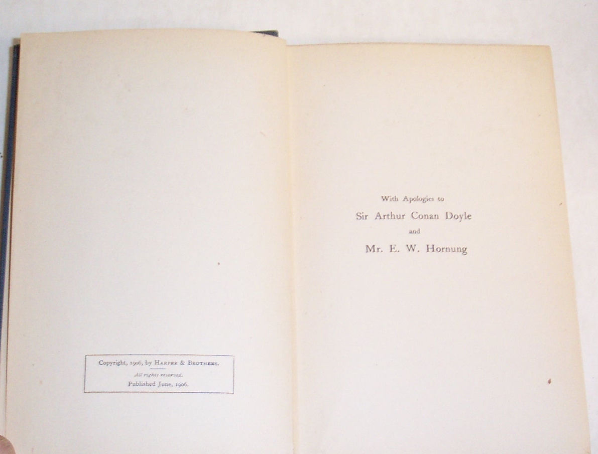 R. Holmes & Co. Being the Remarkable Adventures of Raffles Holmes, Esq ...