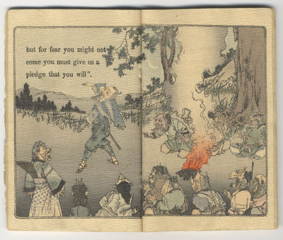 The Old Man & The Devils by ETAKU, Sensei, illustrator 1843-1890 - 1886