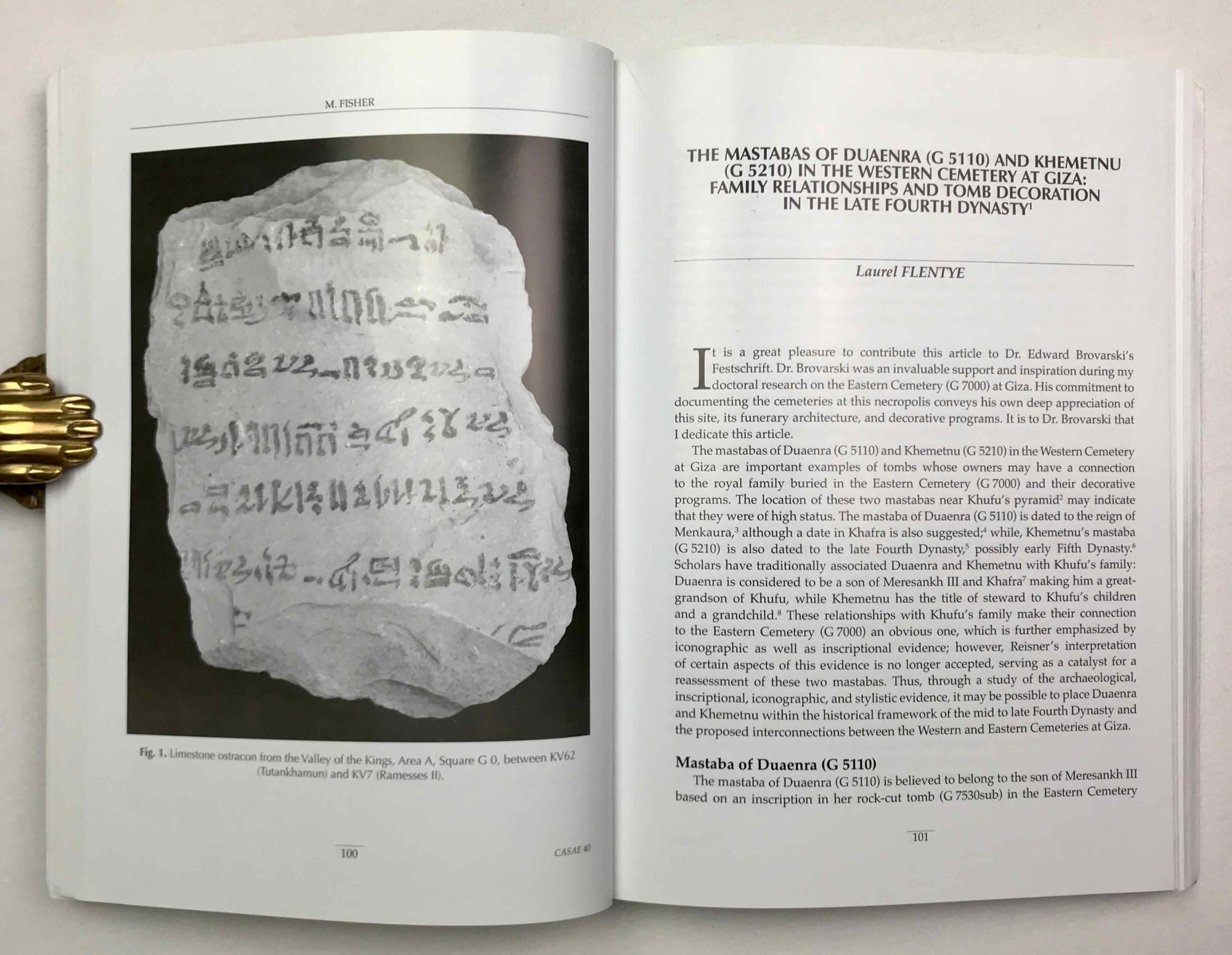 Perspectives on Ancient Egypt. Studies in Honor of Edward Brovarski by ...