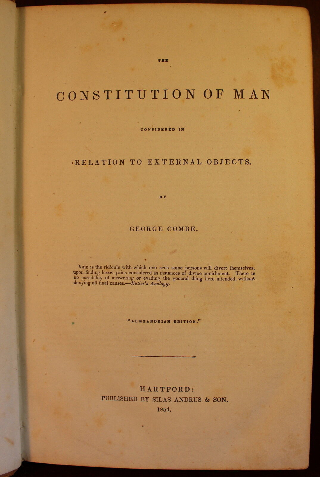 Immigration Restriction League Constitution