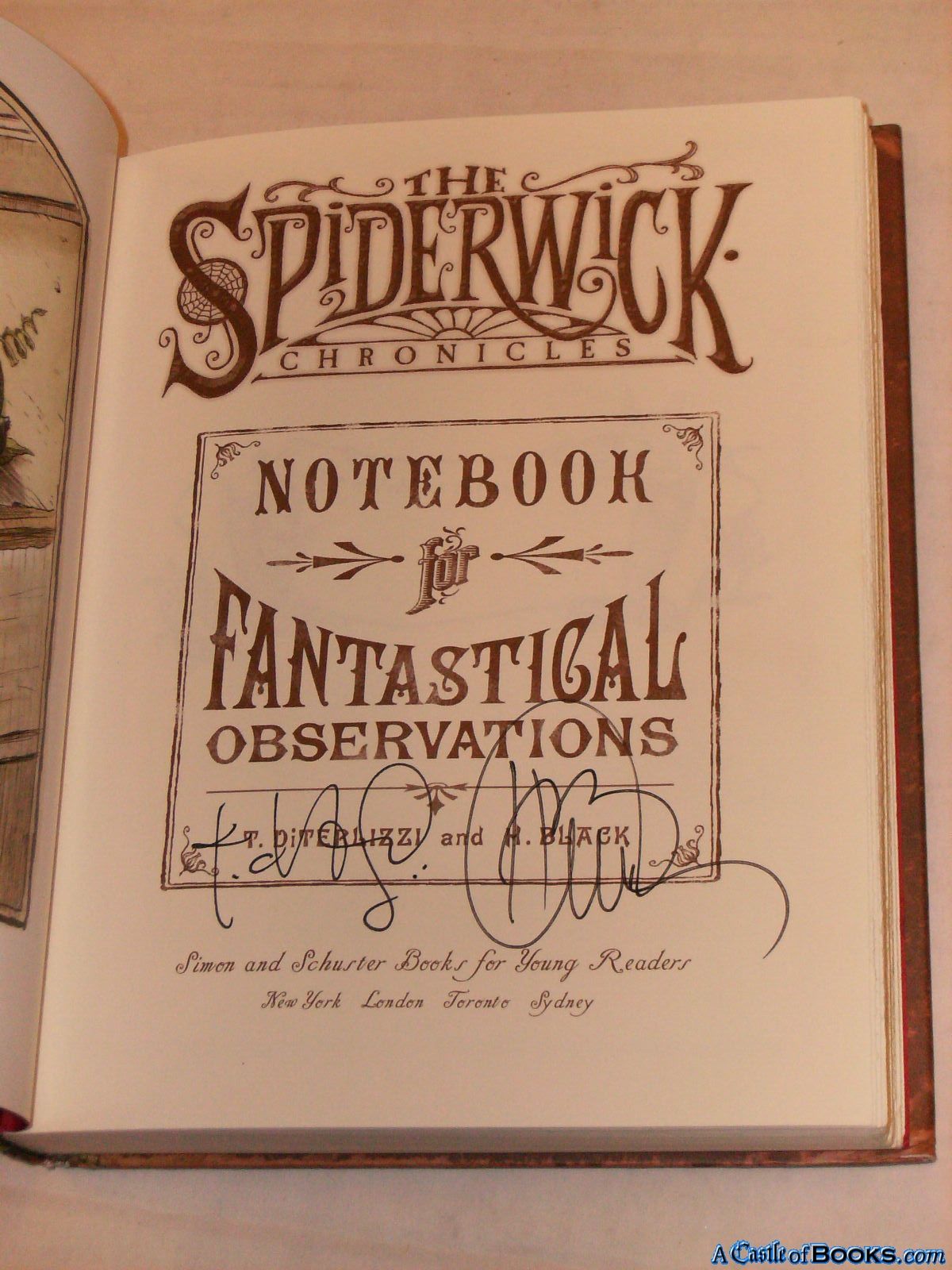 Spiderwick Chronicles Notebook