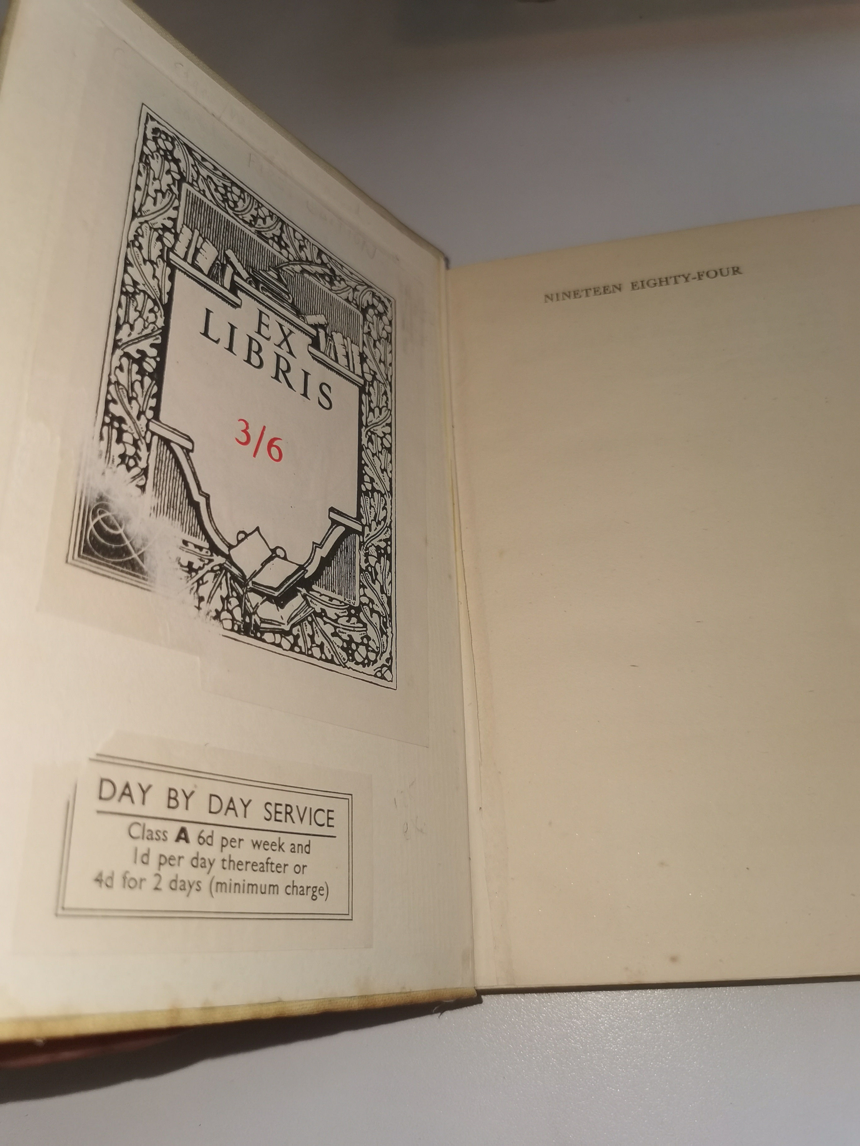 First edition and impression 1984 orwell secker & warburg by George ...