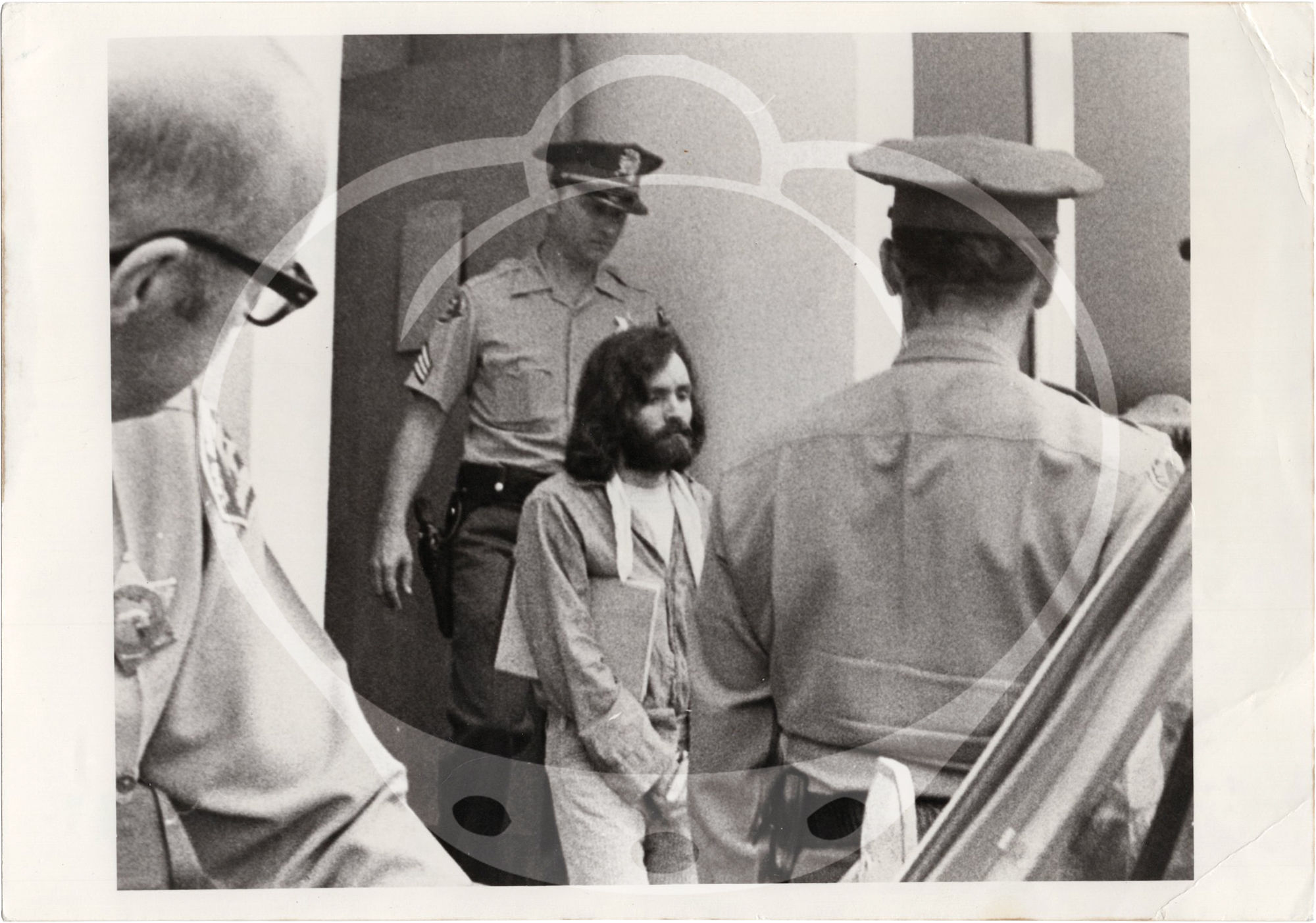 Manson (Six original photographs and original press leaflet from the ...