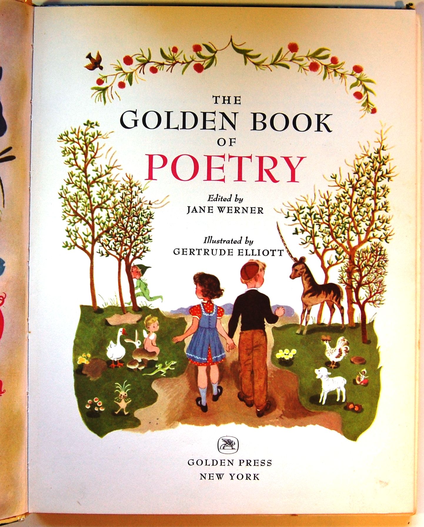 The Big Golden Book Of Poetry, 85 Childhood Favorites [Hardcover ...