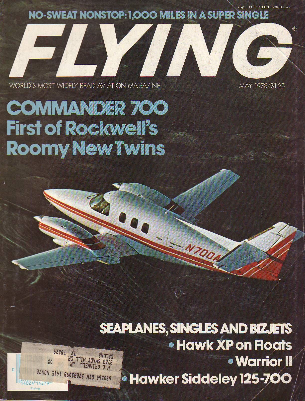 Flying - 1978, May (World's Most Widely Read Aviation Magazine) by ...