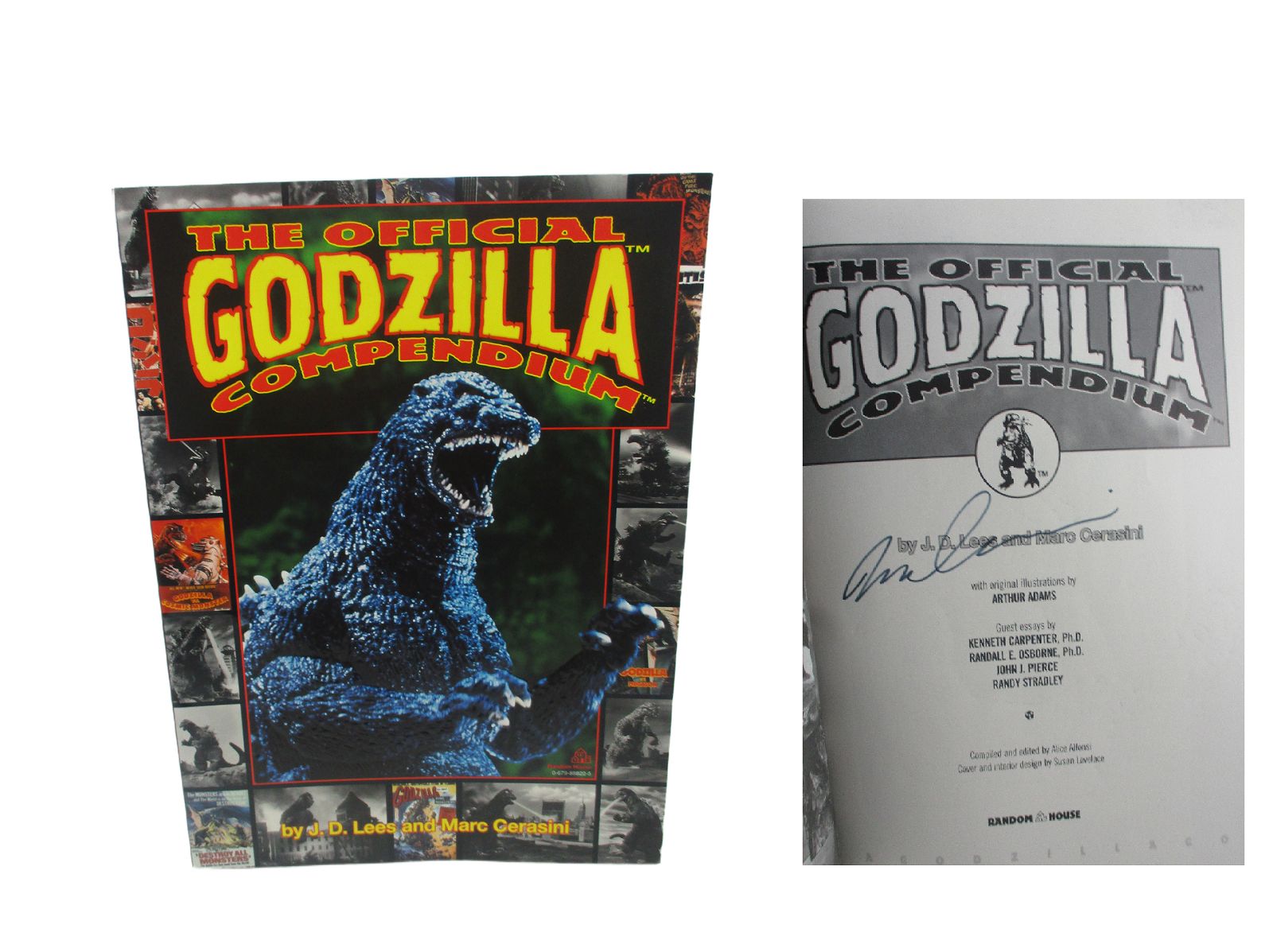 BIBLIO | The Official Godzilla Compendium: A 40 Year Retrospective by J ...
