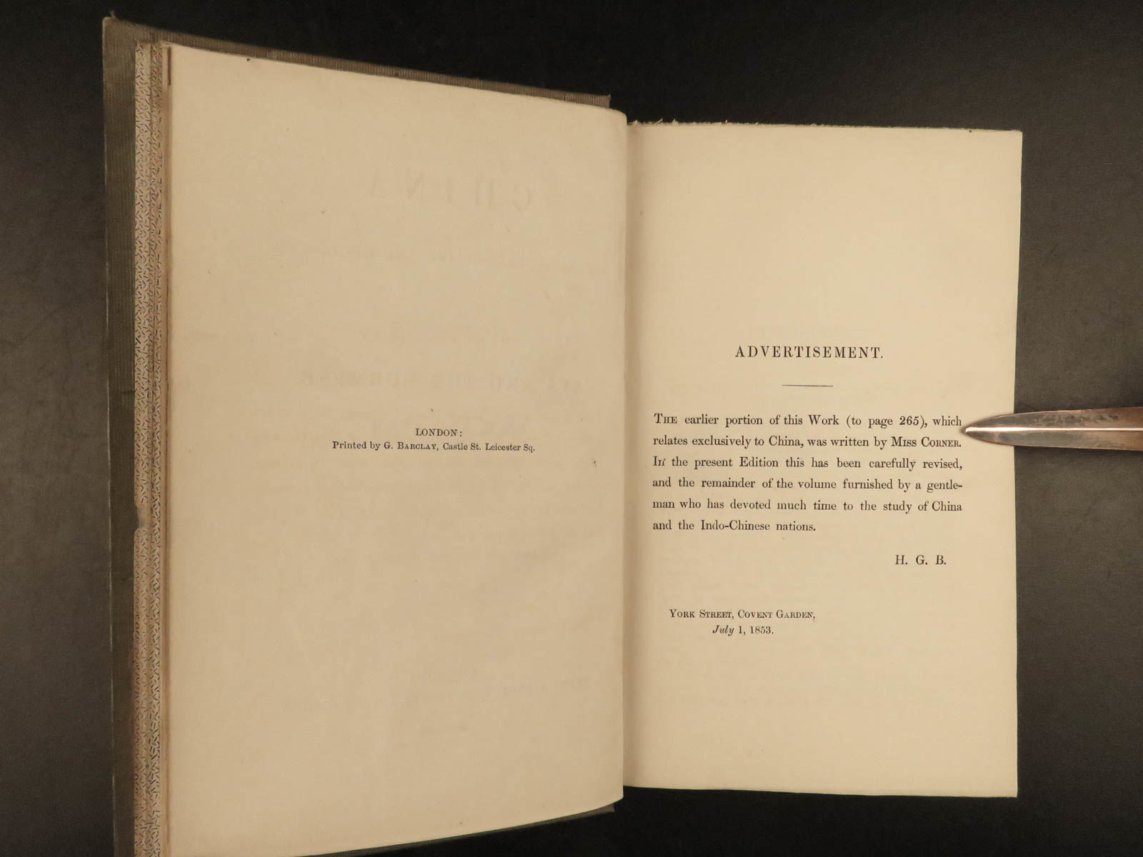 Various by Henry Bohn, Richard Lepsius, Julia Corner, Armand Carrel ...
