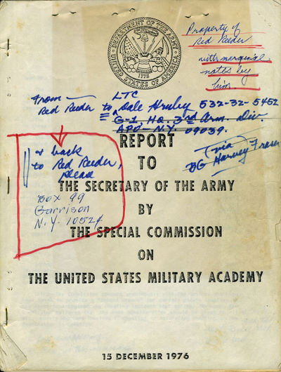 Report to the Secretary of the Army By the Special Commission on the ...