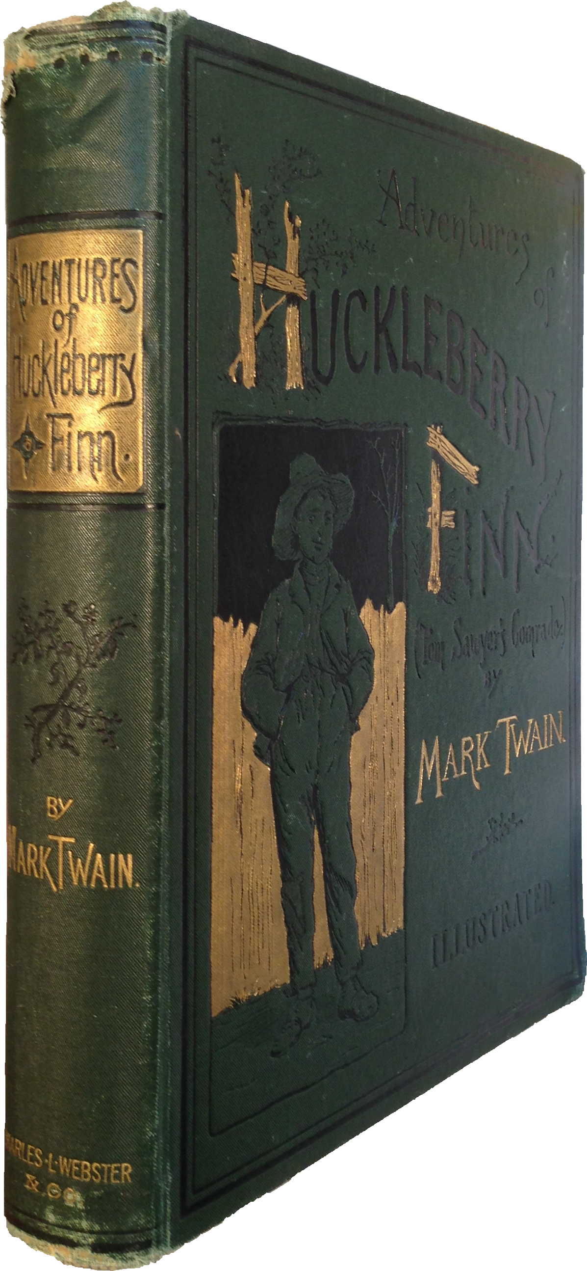 Adventures of Huckleberry Finn (Tom Sawyer's Comrade) by Mark Twain ...