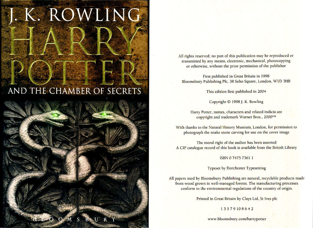 Harry Potter and the Philosopher's Stone, Chamber of Secrets, Prisoner ...