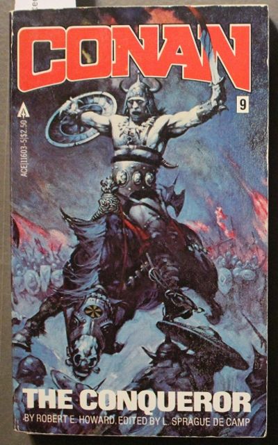 Frank Frazetta Conan Covers
