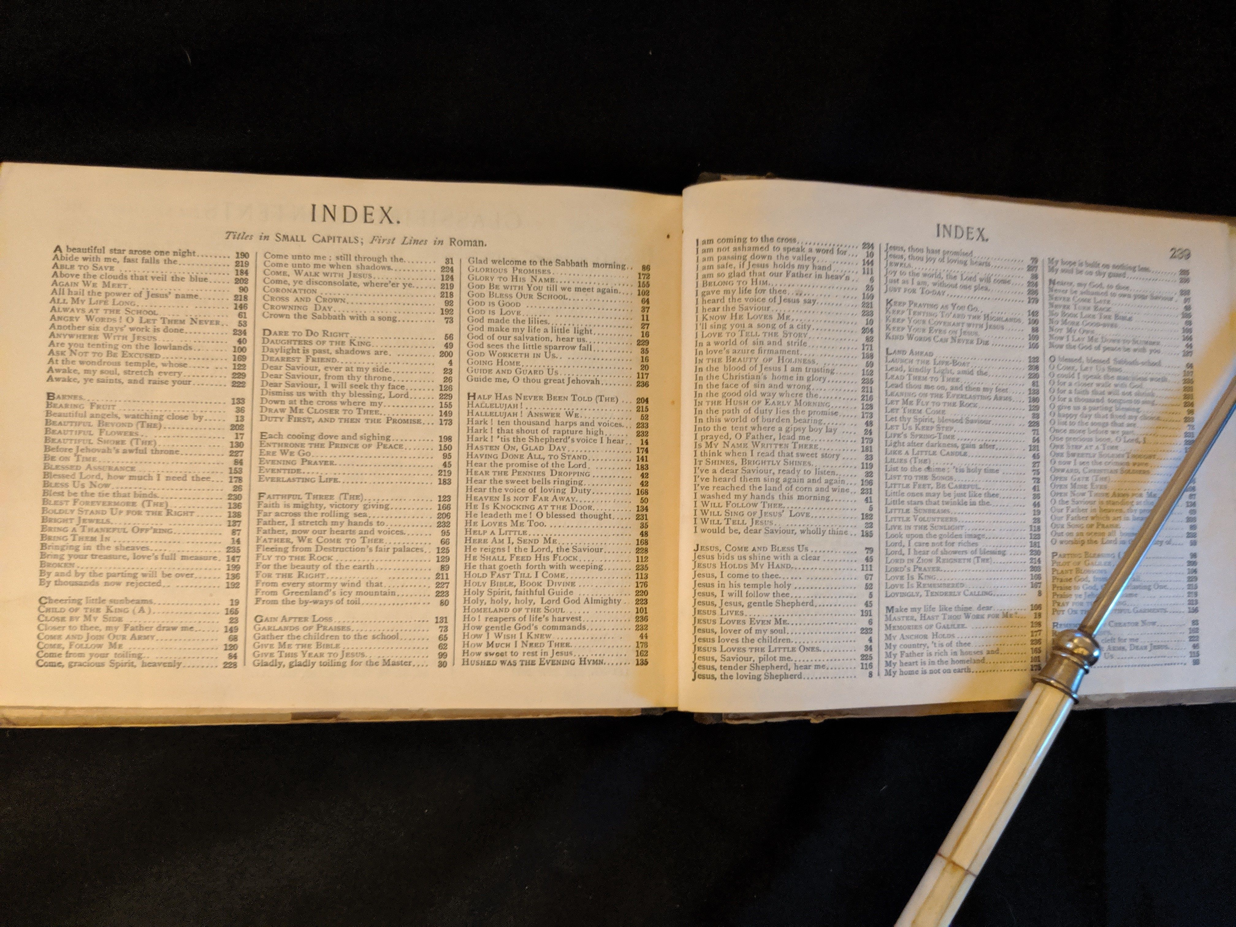 THE GOSPEL SONG SHEAF FOR SABBATH SCHOOLS AND YOUNG PEOPLES MEETINGS by ...