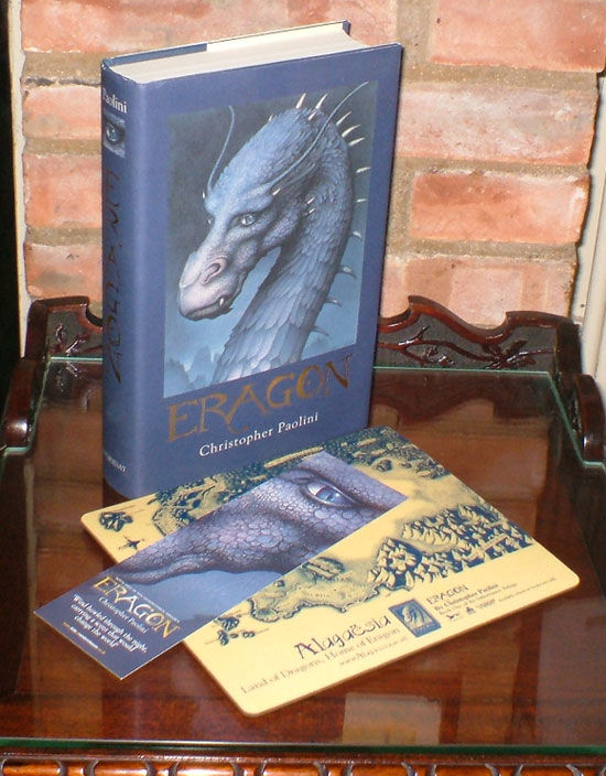 Eragon - **Signed** + Bookmark + Mousemat by Paolini Christopher ...