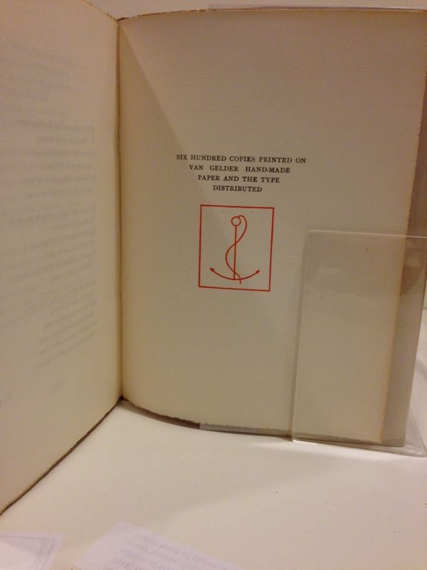 Limited Edition of Oscar Wilde's Poems on Hand-Made Paper with Original ...