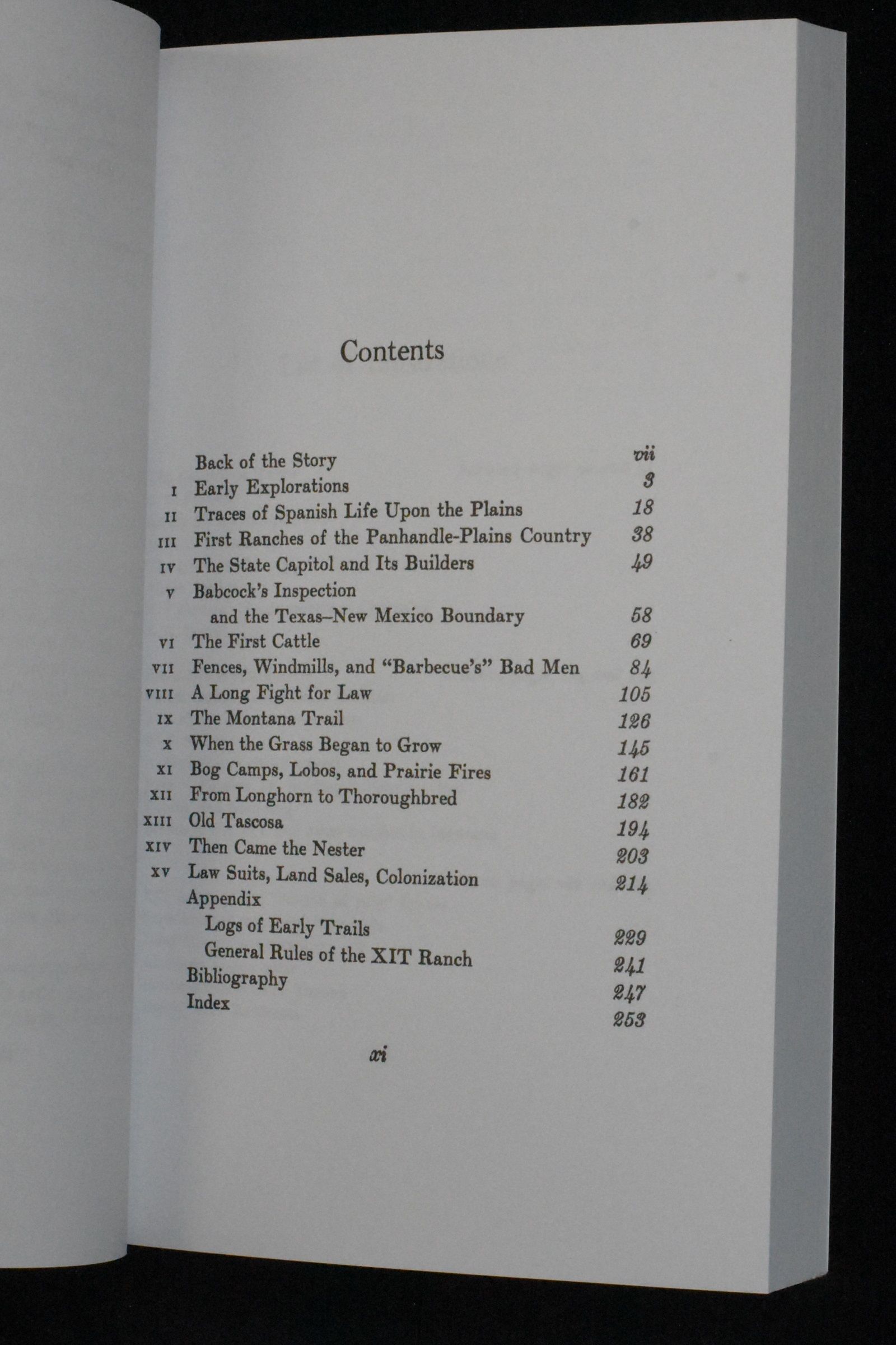 BIBLIO | The XIT Ranch of Texas and the Early Days of the Llano ...