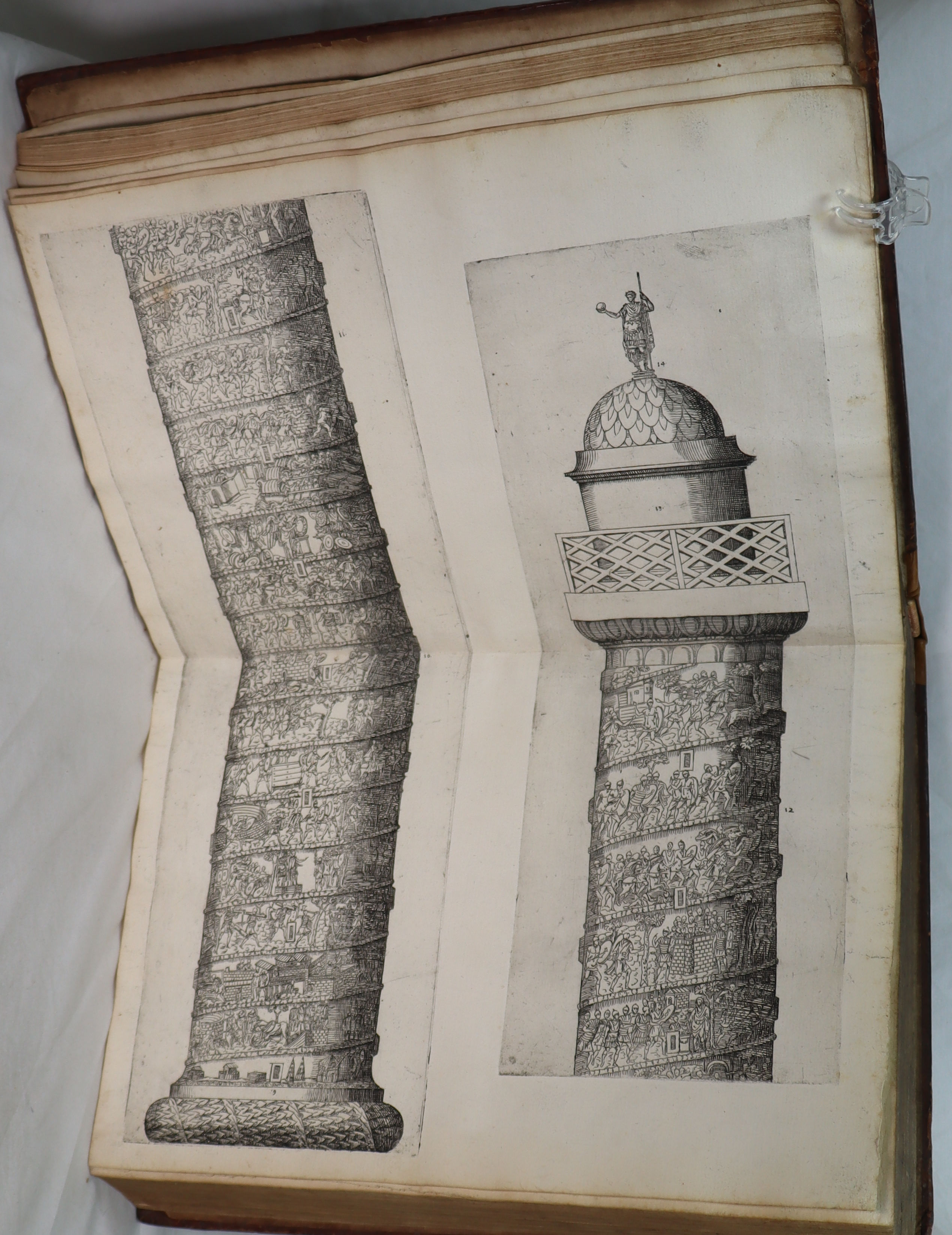 Columnae Traiani. by F Alfonso Ciiacono Hispano | Leather binding ...