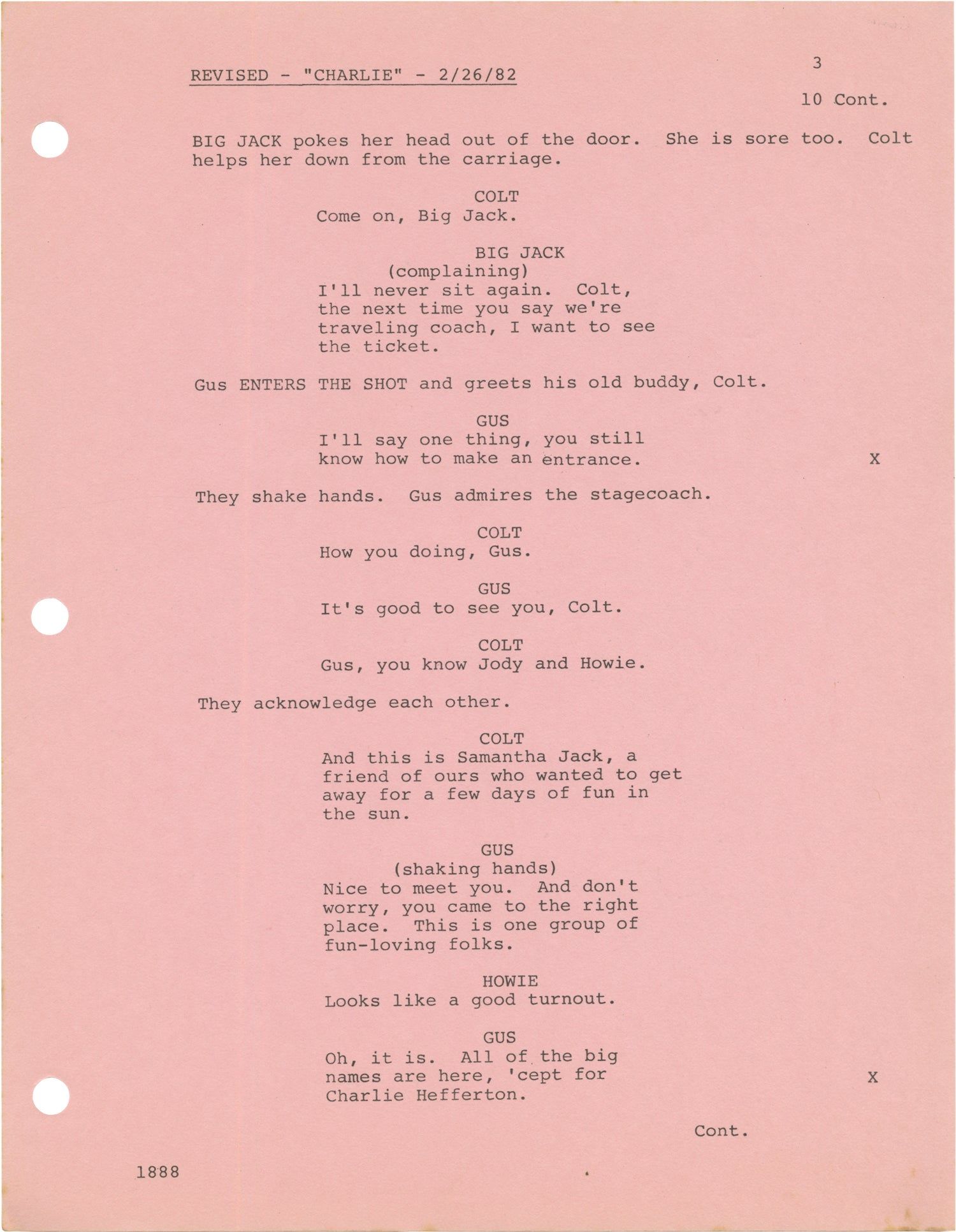 The Fall Guy: Charlie (Original screenplay for the 1982 episode of the ...