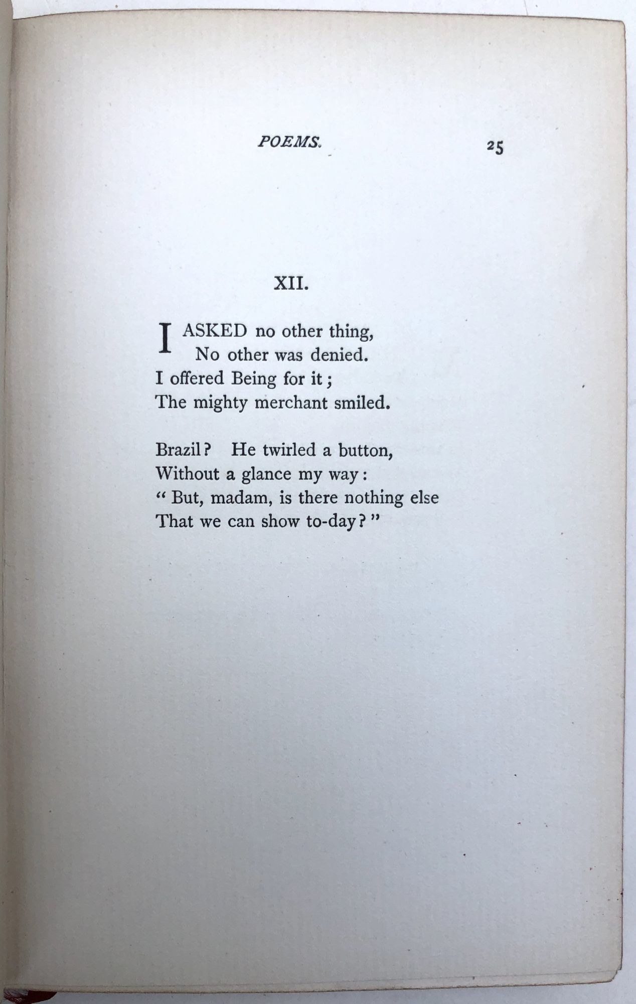 Poems (1891) by Dickinson, Emily | Hardcover | 1891 | Roberts Brothers ...