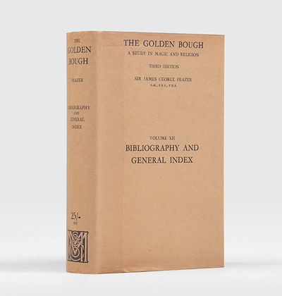 The Golden Bough: Bibliography and General Index. by FRAZER, James ...