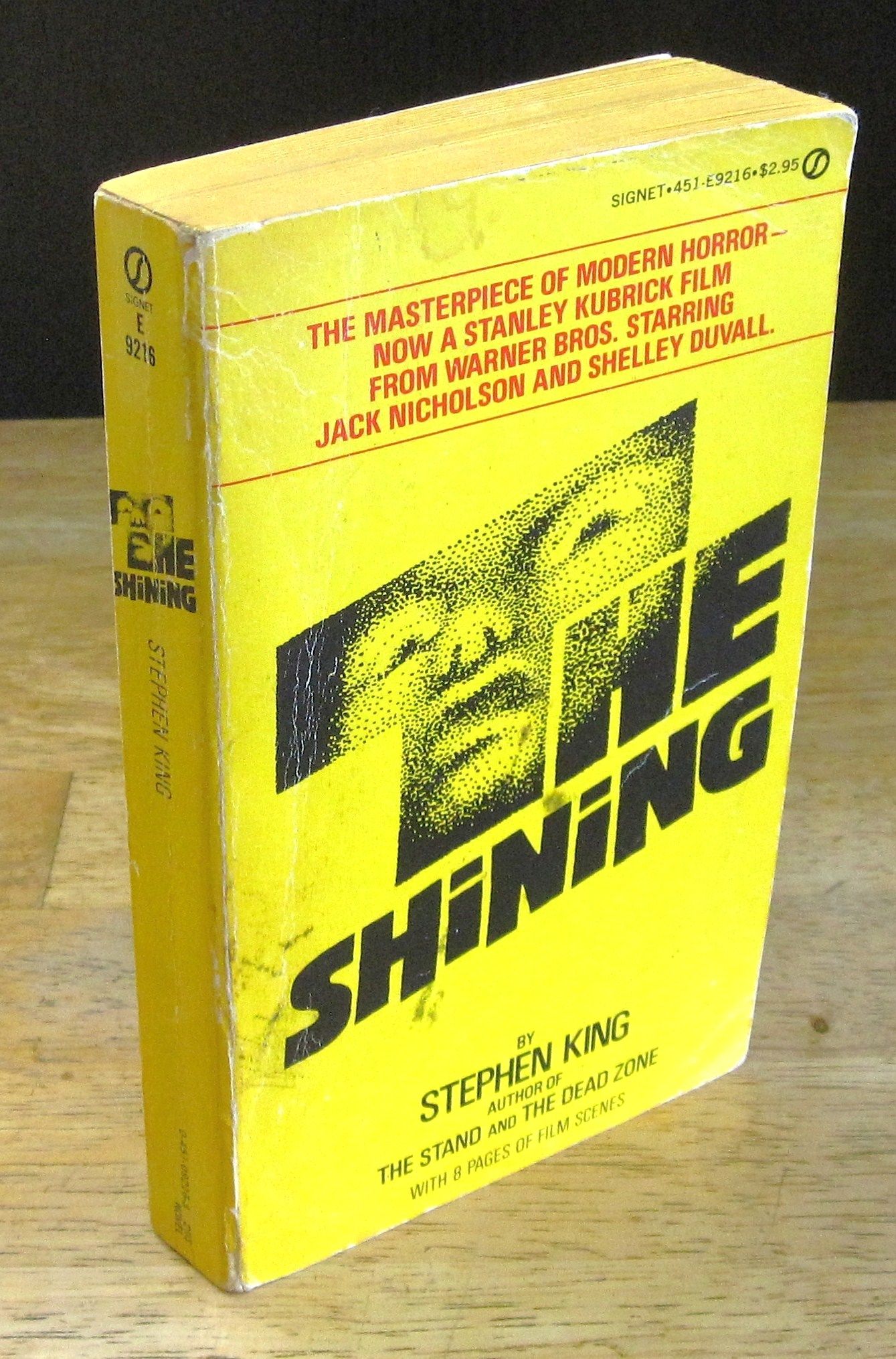 BIBLIO | The Shining with 8 Pages of Film Scenes [Signed] [Signet Code E9216] by King, Stephen ...