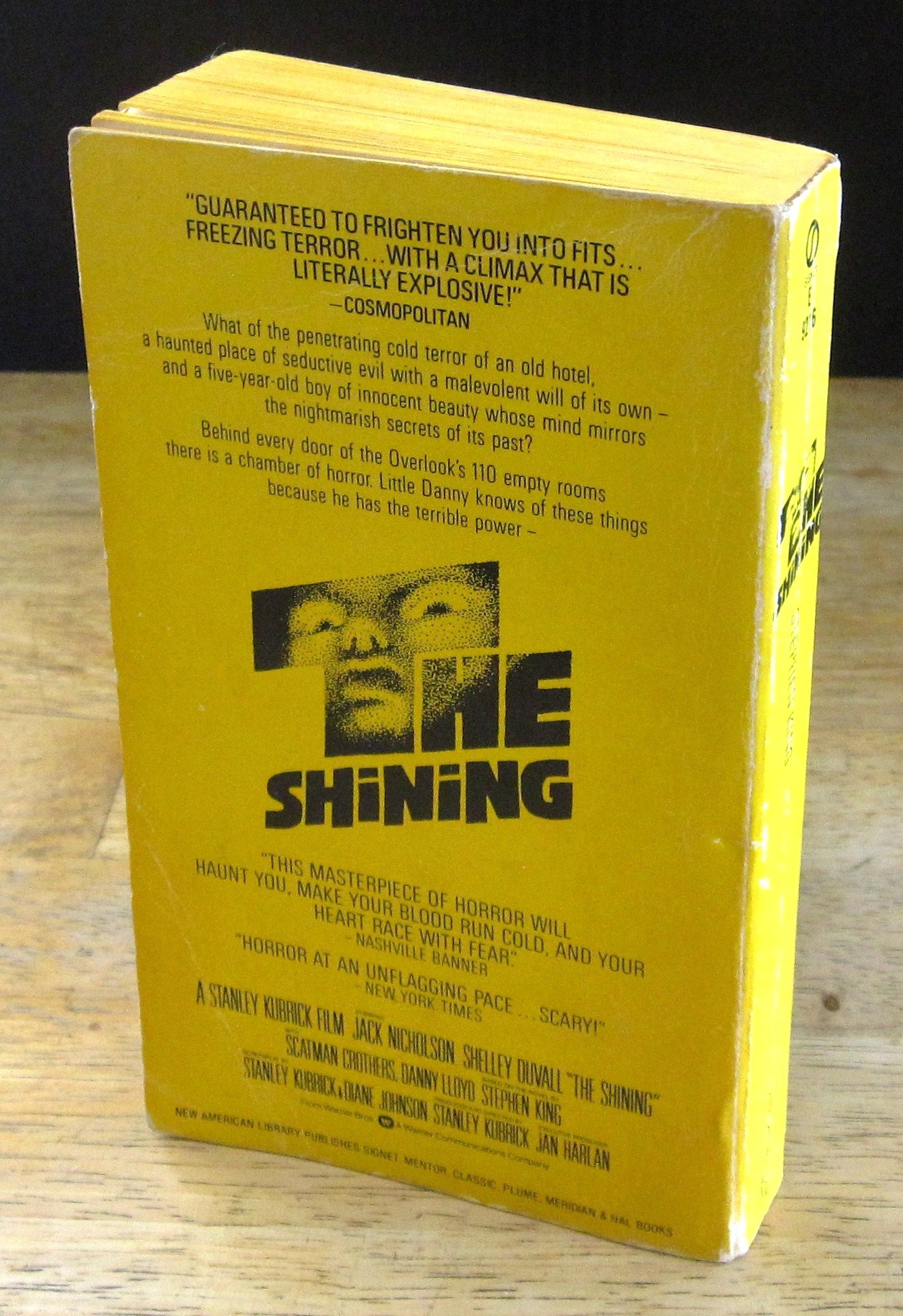 The Shining with 8 Pages of Film Scenes [Signed] [Signet Code E9216] by ...