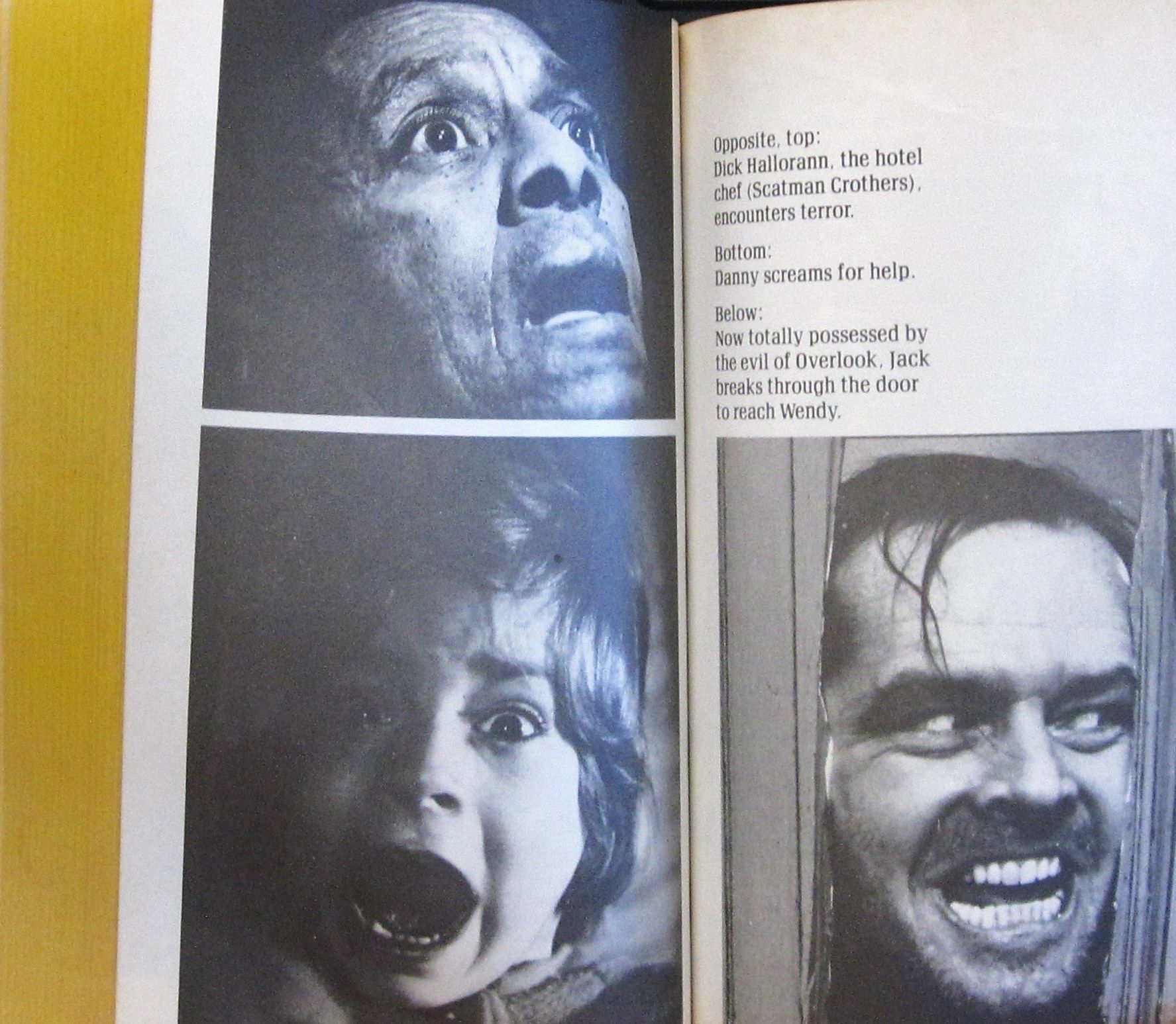BIBLIO | The Shining with 8 Pages of Film Scenes [Signed] [Signet Code ...