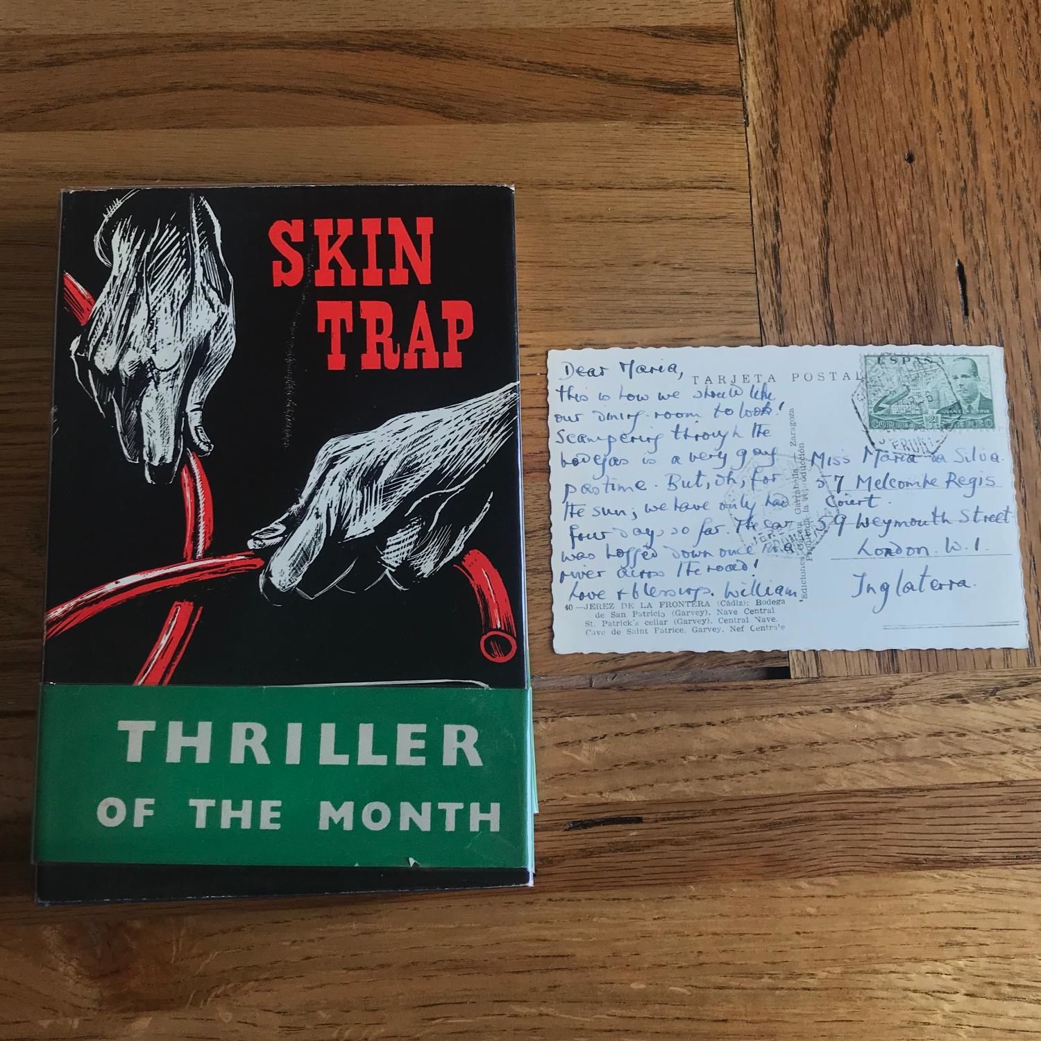 SKIN TRAP by MOLE WILLIAM | Hard Cover | 1957 | Eyre and Spottiswoode ...