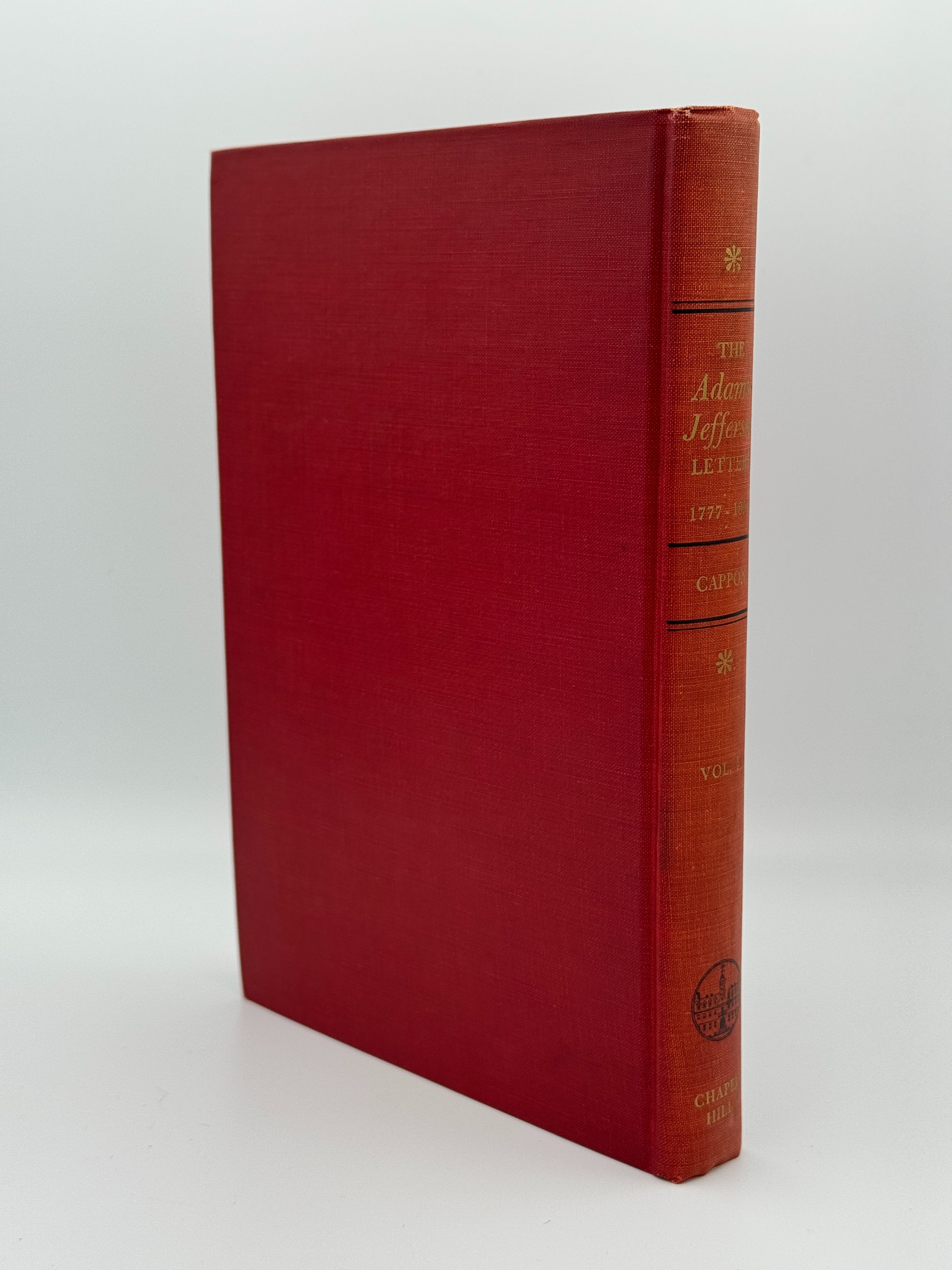 The Adams-Jefferson Letters: by Capon. Lester J. (editor) | 1959 ...