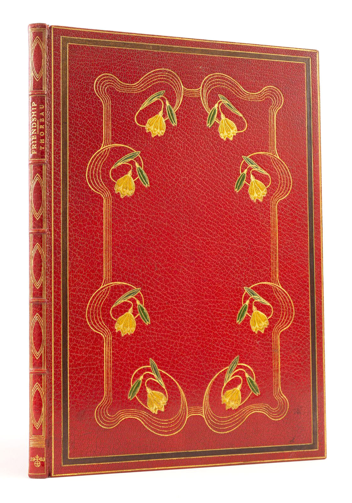 THE ESSAY ON FRIENDSHIP by (BINDINGS - ROYCROFT). THOREAU, HENRY DAVID ...