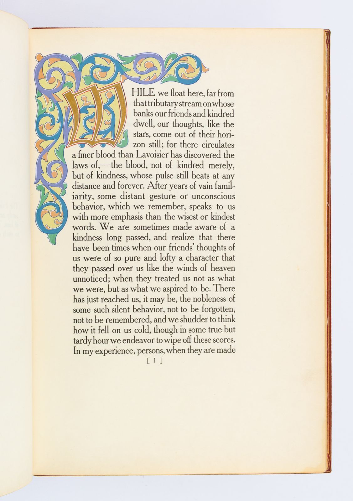 THE ESSAY ON FRIENDSHIP by (BINDINGS - ROYCROFT). THOREAU, HENRY DAVID ...