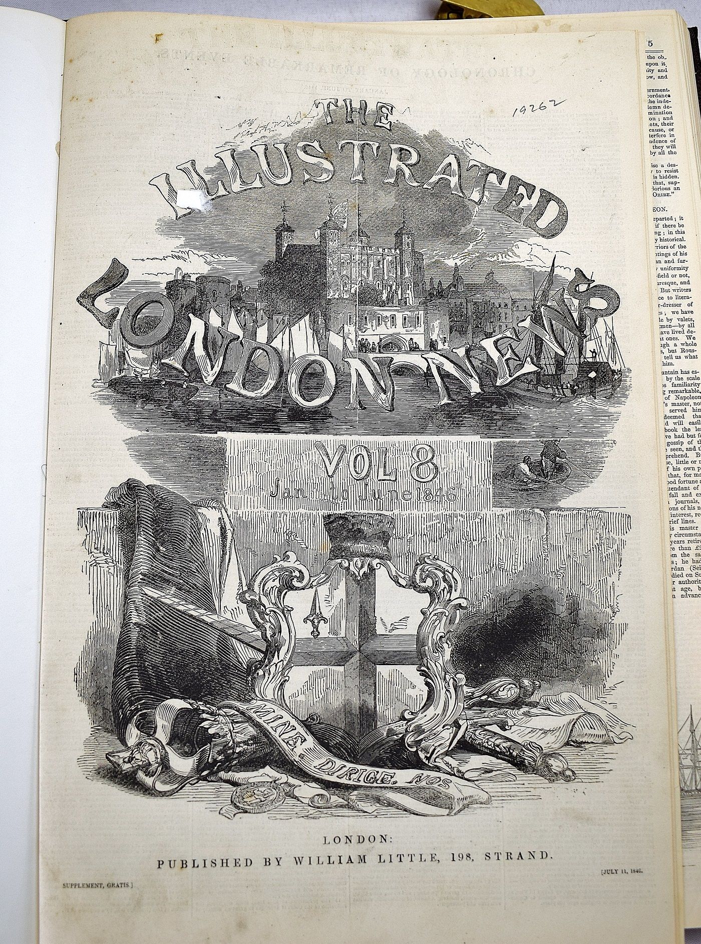 The Illustrated London News (1846-1861) (11 Folio Volumes) by Herbert ...