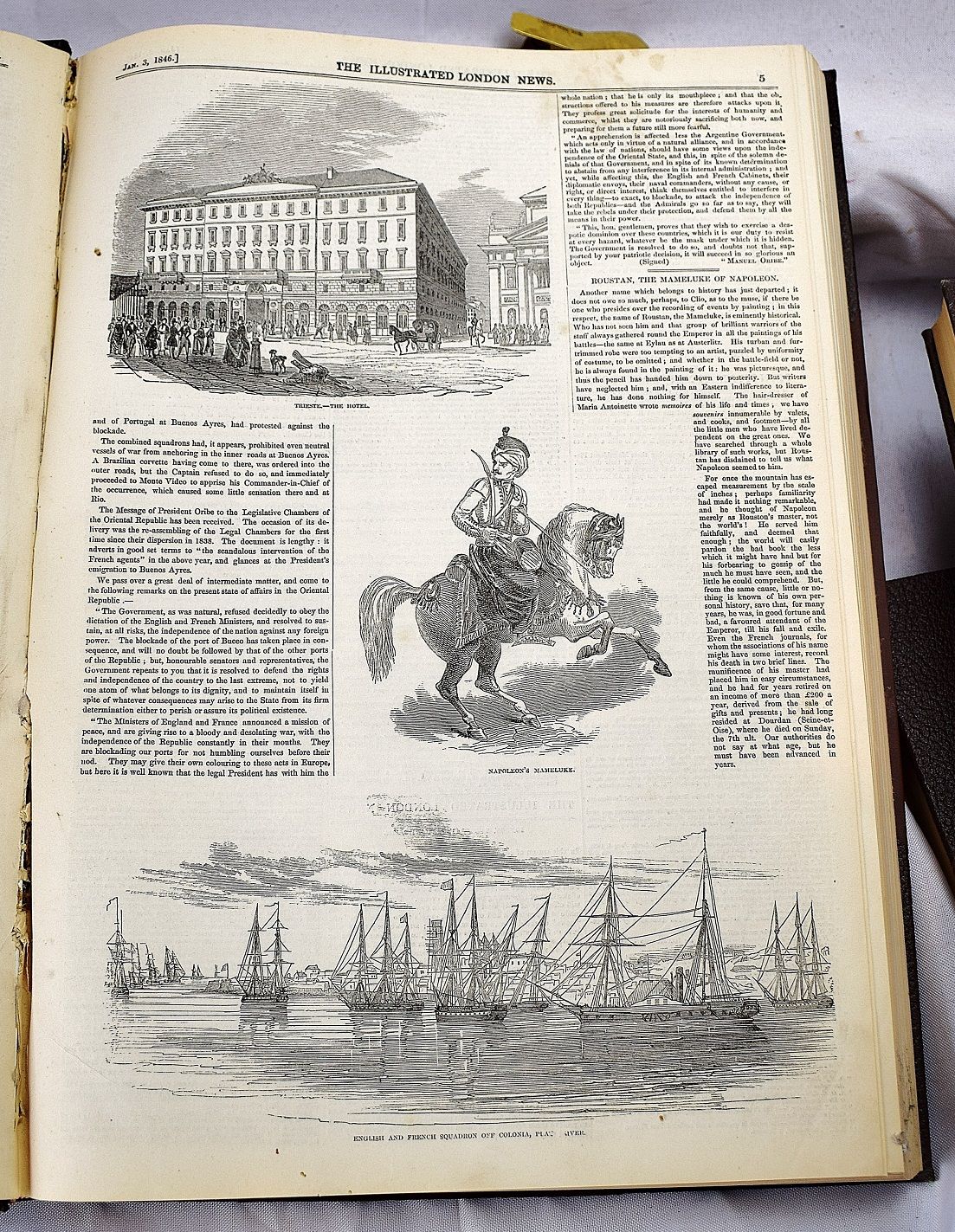 The Illustrated London News (1846-1861) (11 Folio Volumes) by Herbert ...
